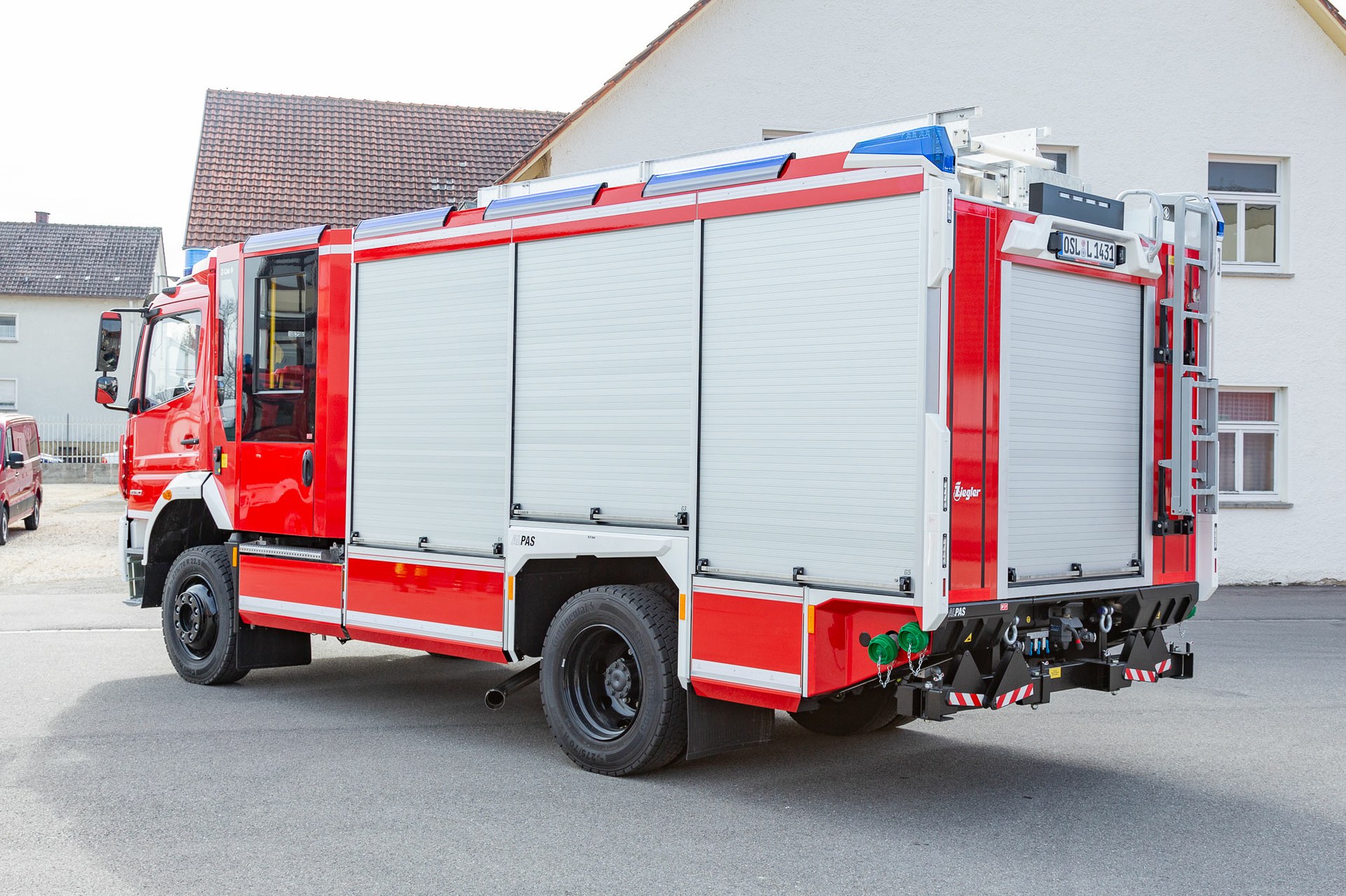 ZIEGLER HLF 20 to the fire department of Lauchhammer — ZIEGLER ...