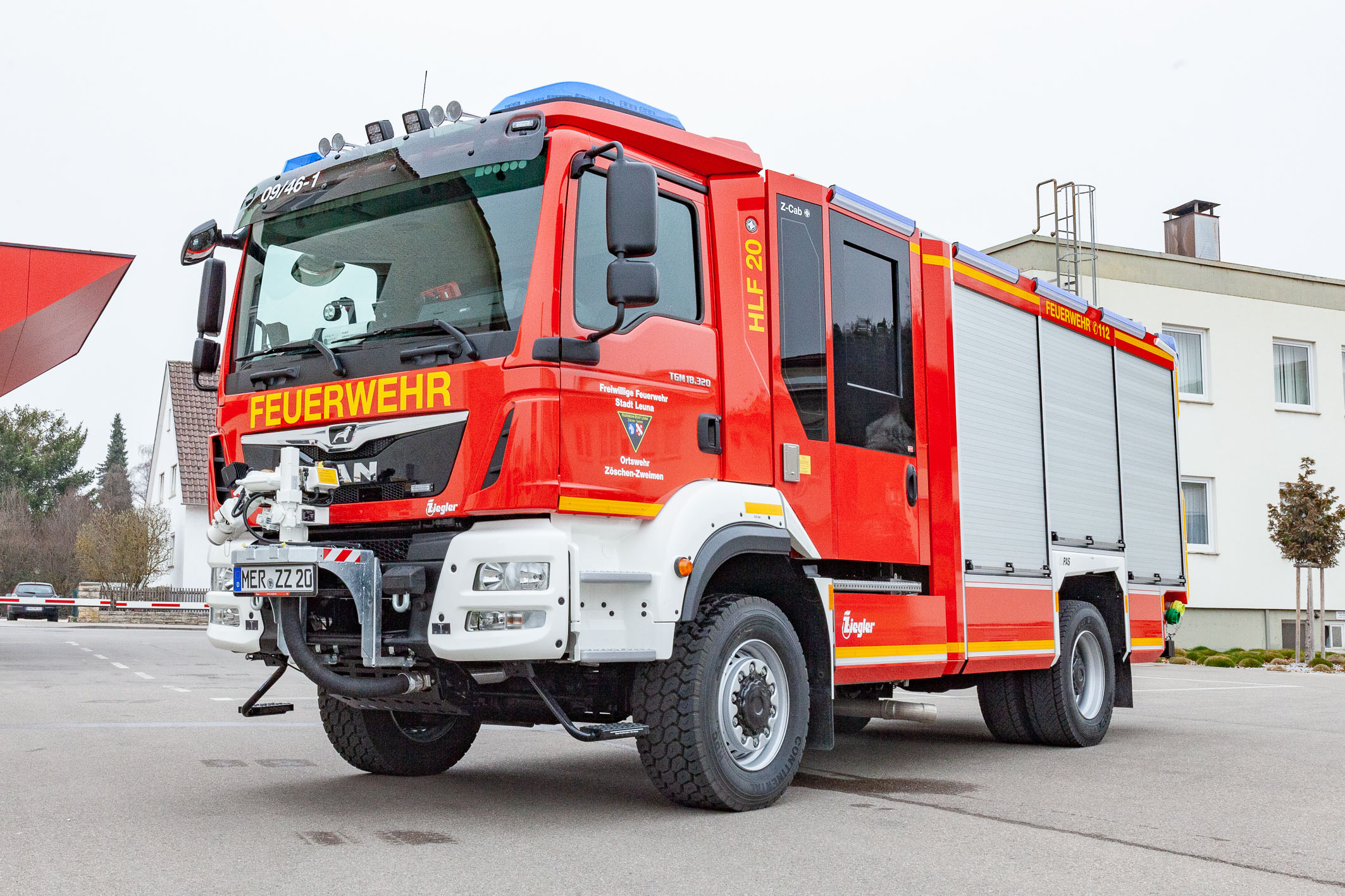 ZIEGLER HLF 20 an die FF Leuna, OF Zöschen-Zweimen — ZIEGLER ...