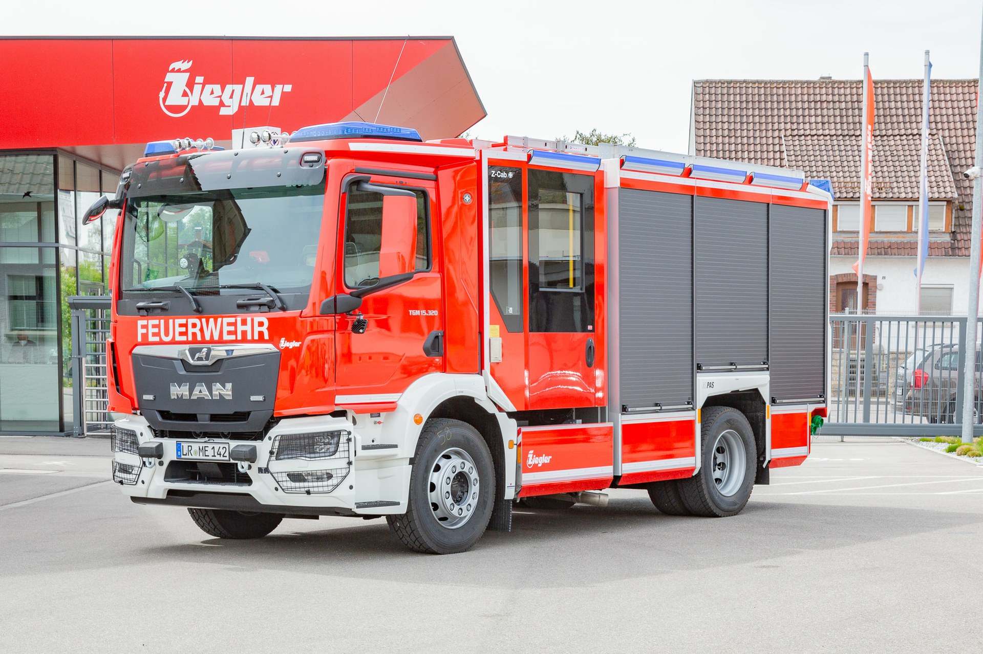 Drei ZIEGLER LF 10 an die FF Meißenheim und Kehl — ZIEGLER Feuerwehrfahrzeuge