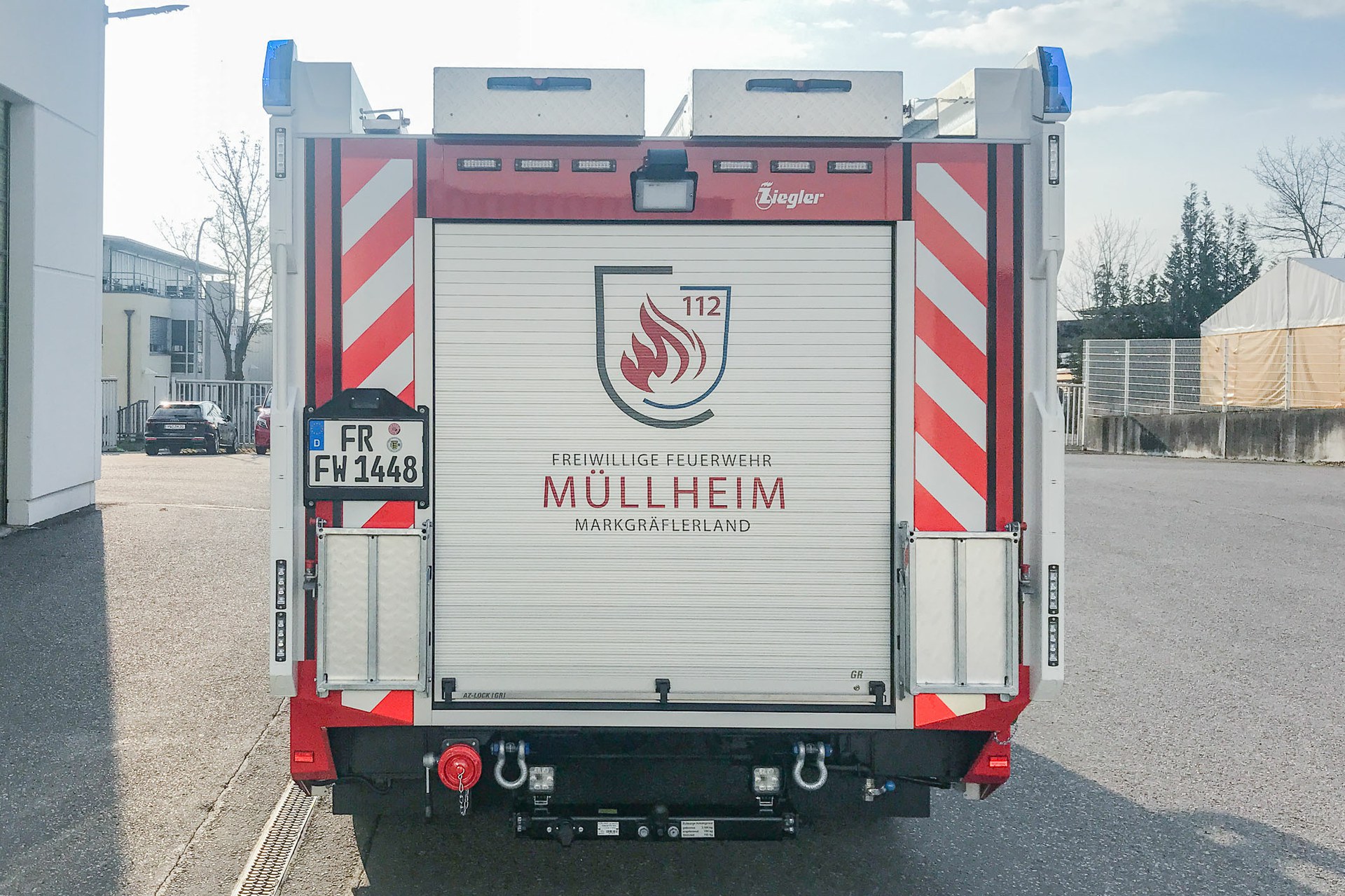 ZIEGLER TSF-W an die FF Müllheim — ZIEGLER Feuerwehrfahrzeuge