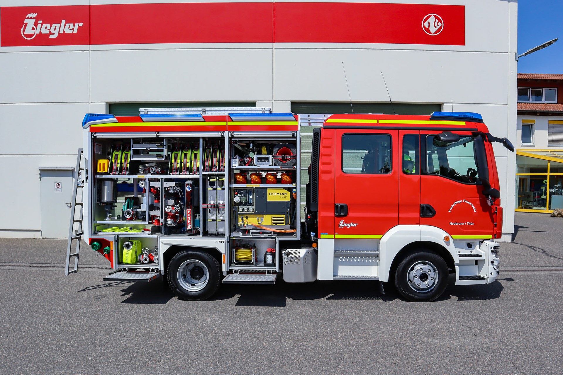 ZIEGLER MLF to the fire department of Neubrunn — ZIEGLER Feuerwehrfahrzeuge
