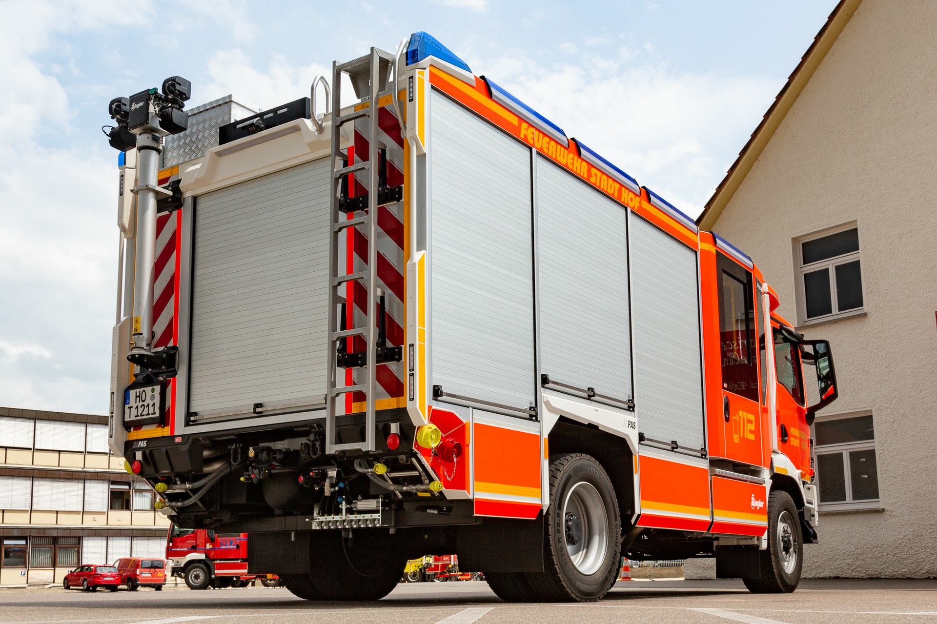 ZIEGLER TLF 3000 an die FF Hof — ZIEGLER Feuerwehrfahrzeuge