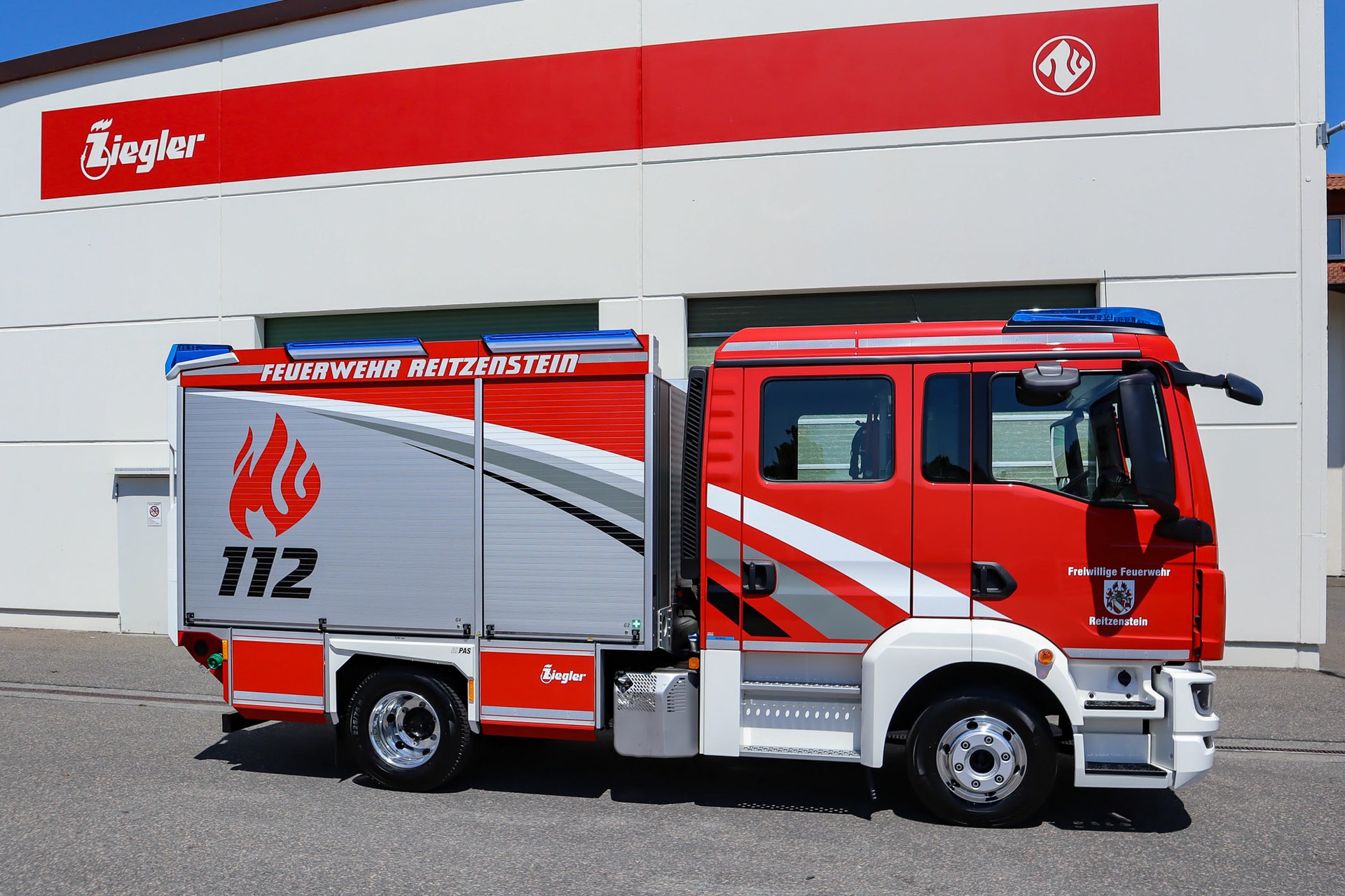 ZIEGLER TSF-W an die FF Reitzenstein — ZIEGLER Feuerwehrfahrzeuge