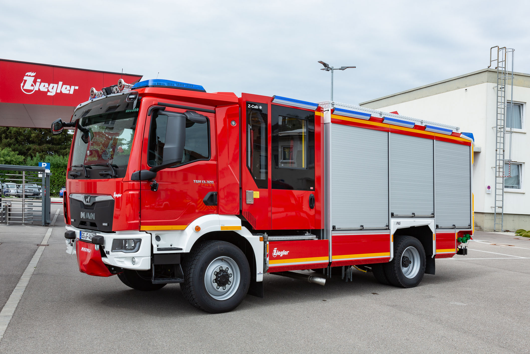 ZIEGLER HLF 10 an die FF Goslar — ZIEGLER Feuerwehrfahrzeuge