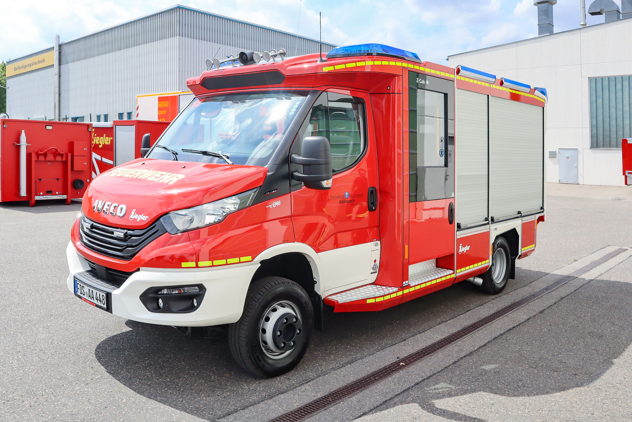 ZIEGLER TSF-W an die FF Alpirsbach — ZIEGLER Feuerwehrfahrzeuge