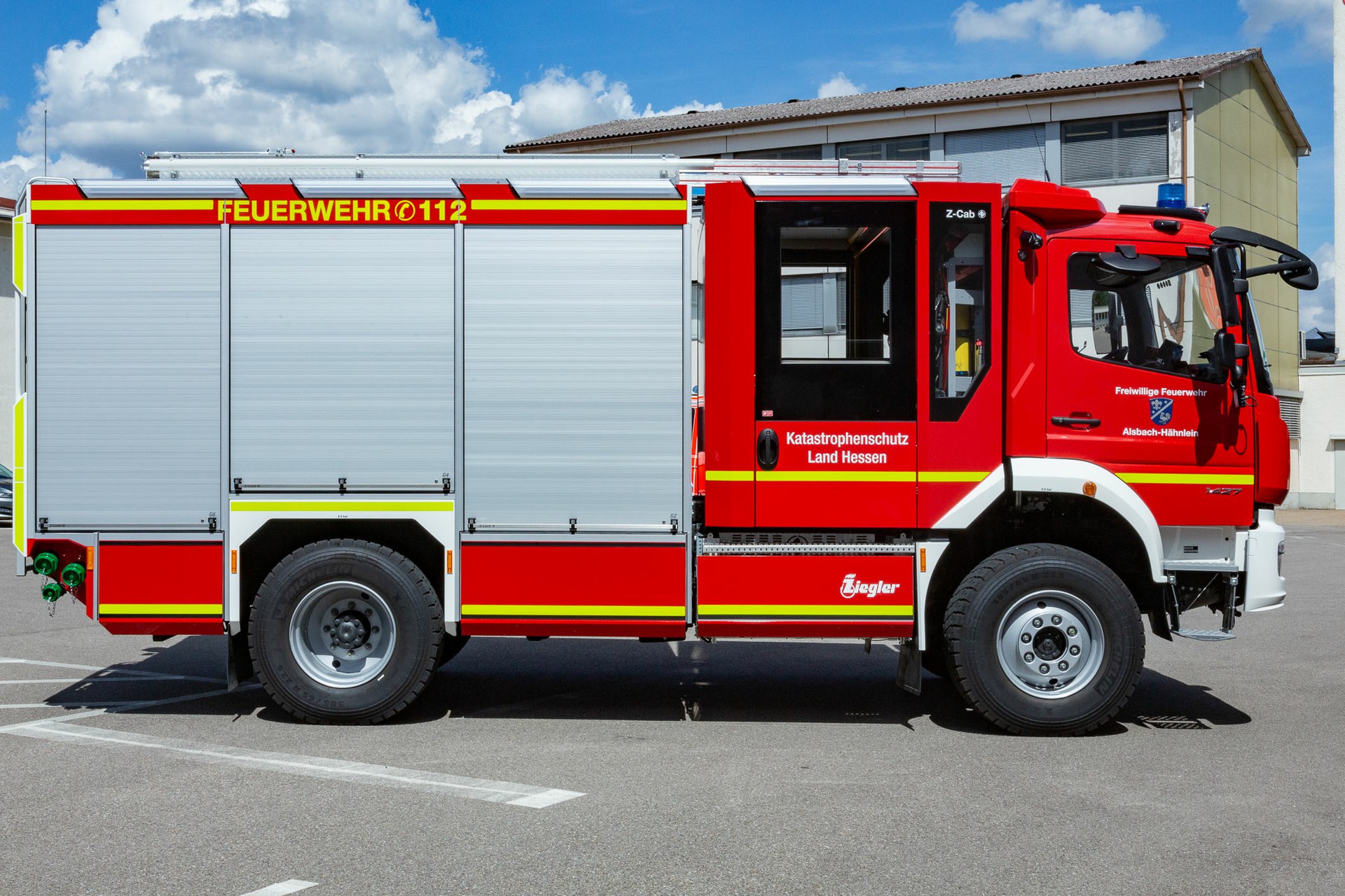 ZIEGLER LF 10 KatS an die FF Alsbach-Hähnlein — ZIEGLER Feuerwehrfahrzeuge