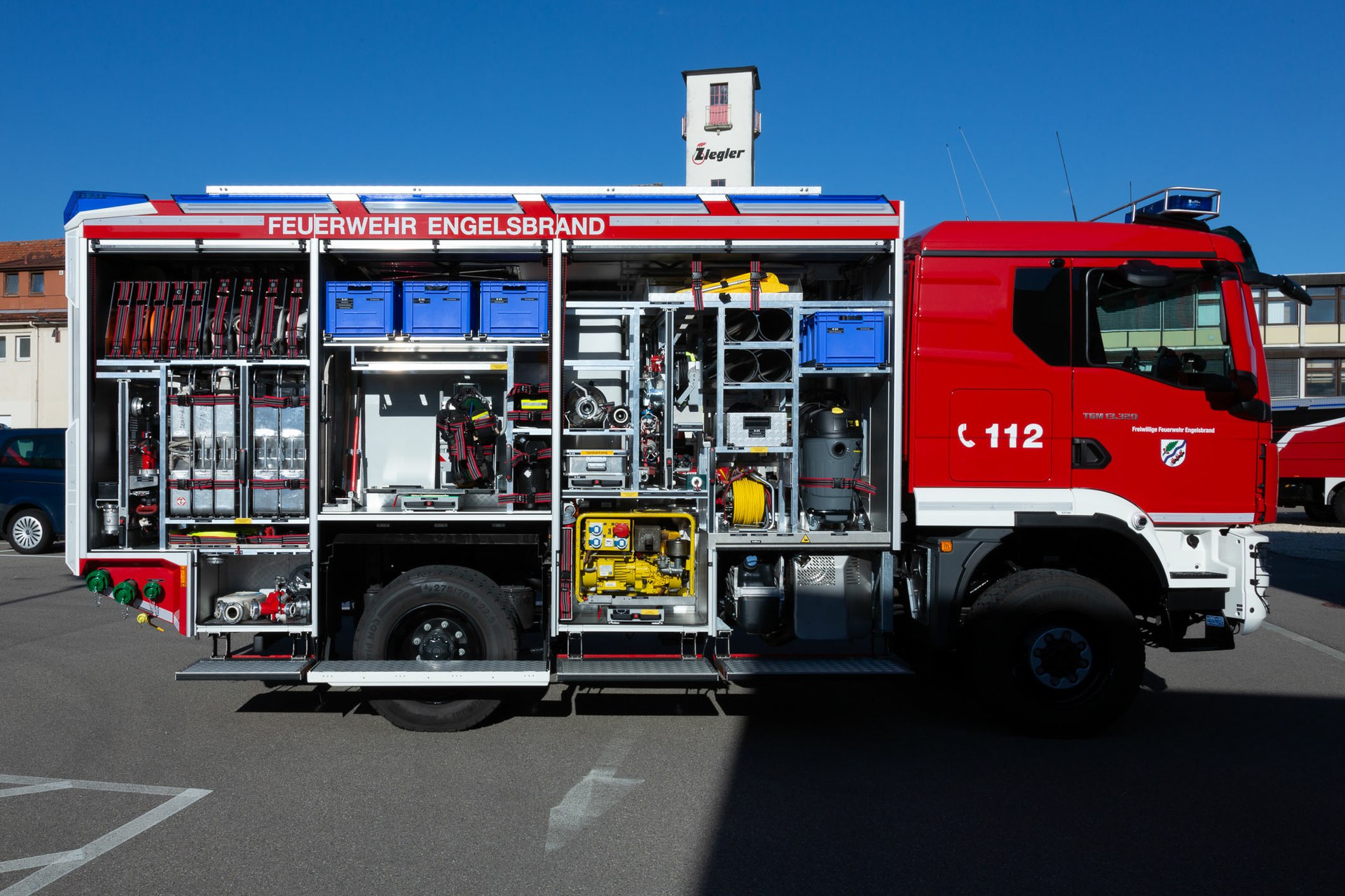 ZIEGLER TLF 3000 an die FF Engelsbrand — ZIEGLER Feuerwehrfahrzeuge