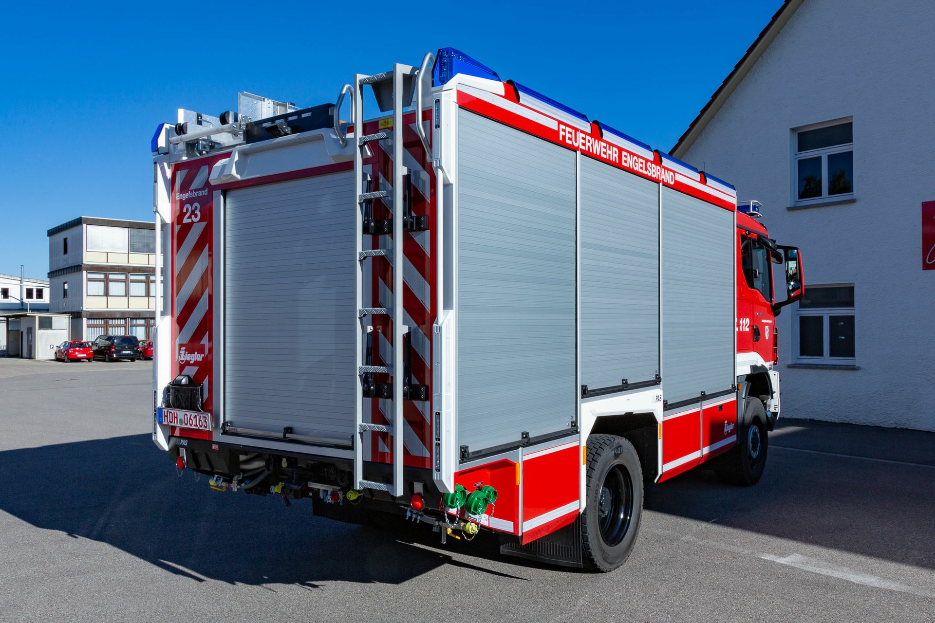 ZIEGLER TLF 3000 to the fire department of Engelsbrand — ZIEGLER Feuerwehrfahrzeuge