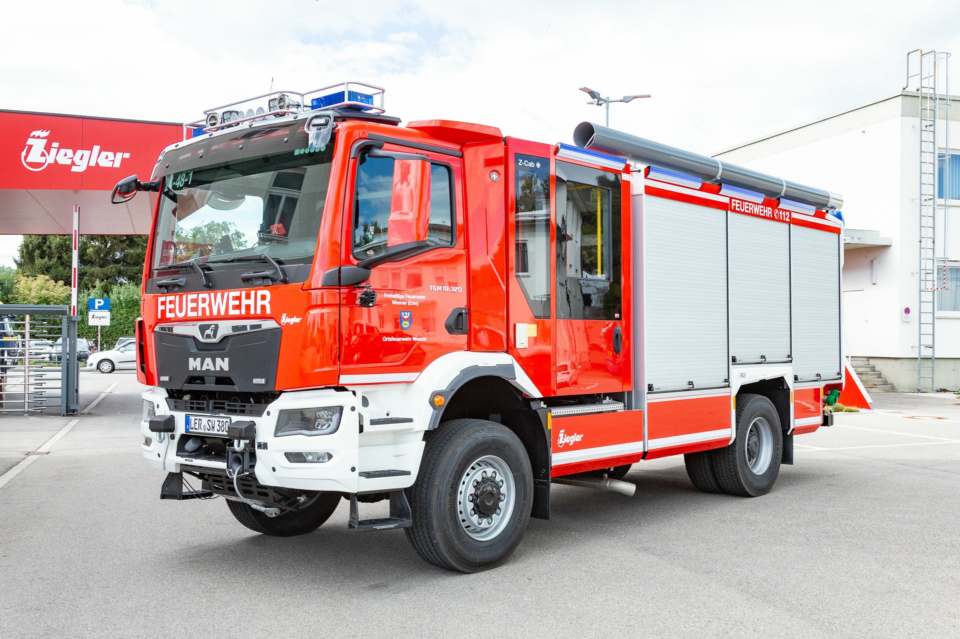ZIEGLER HLF 20 an die FF Weener (Ems) — ZIEGLER Feuerwehrfahrzeuge
