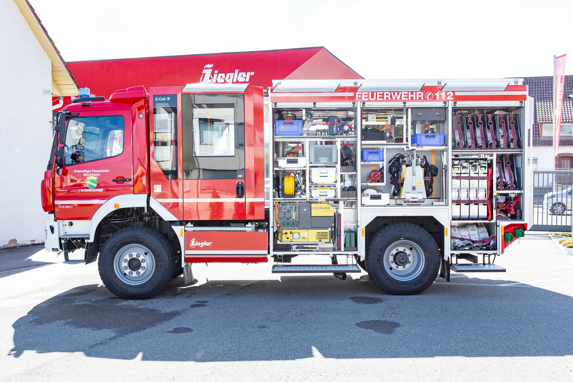 ZIEGLER LF 10 an die FF Kirchheim — ZIEGLER Feuerwehrfahrzeuge