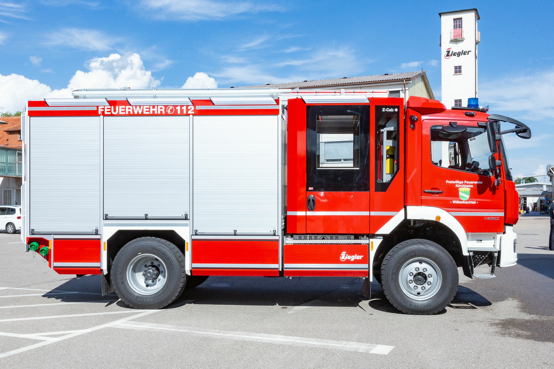 ZIEGLER LF 10 an die FF Kirchheim — ZIEGLER Feuerwehrfahrzeuge