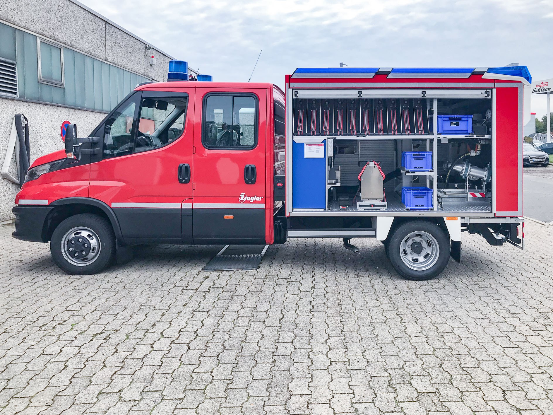 ZIEGLER KLF to the fire department of Wormlage — ZIEGLER Feuerwehrfahrzeuge