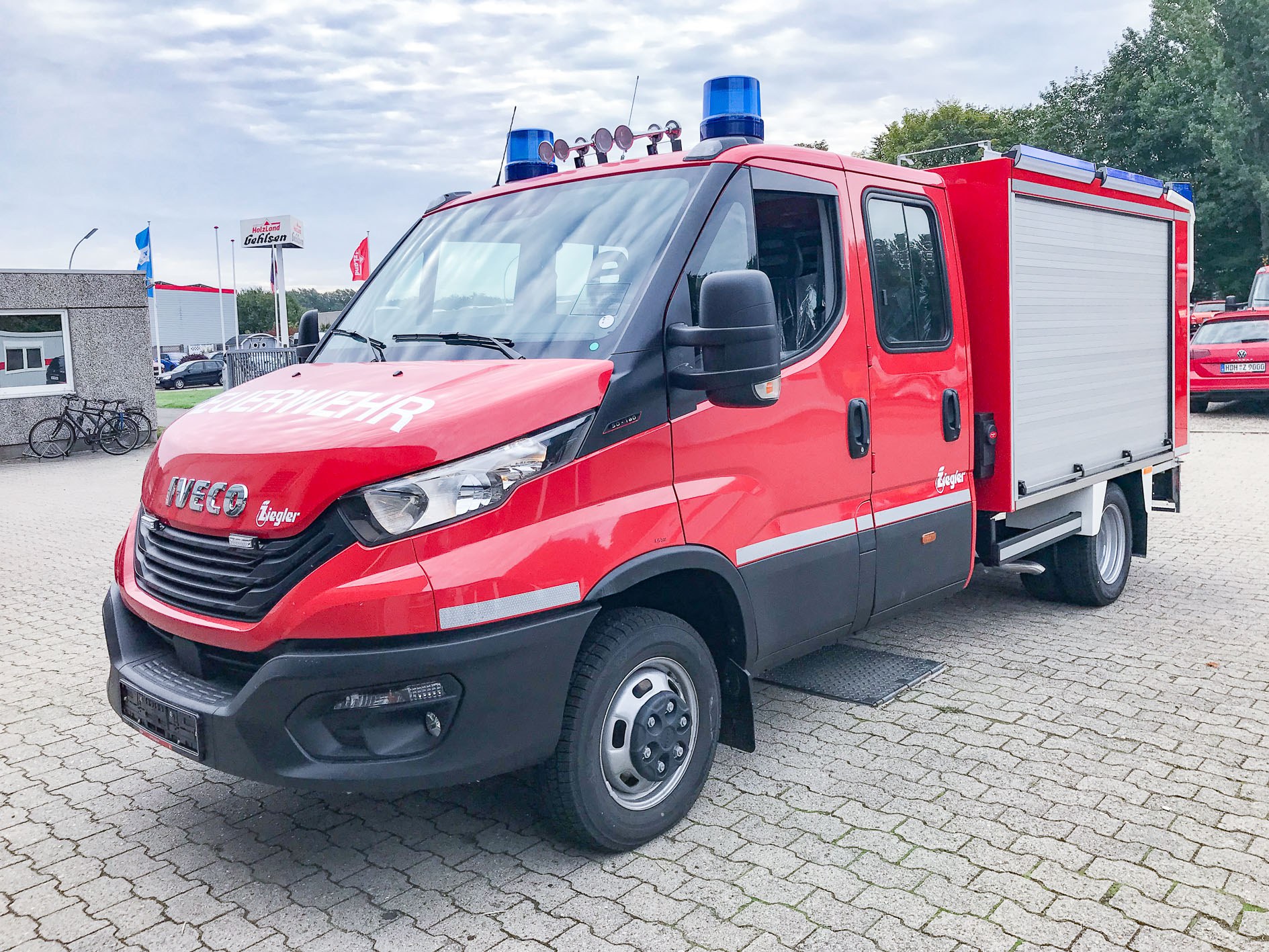 ZIEGLER KLF to the fire department of Wormlage — ZIEGLER Feuerwehrfahrzeuge