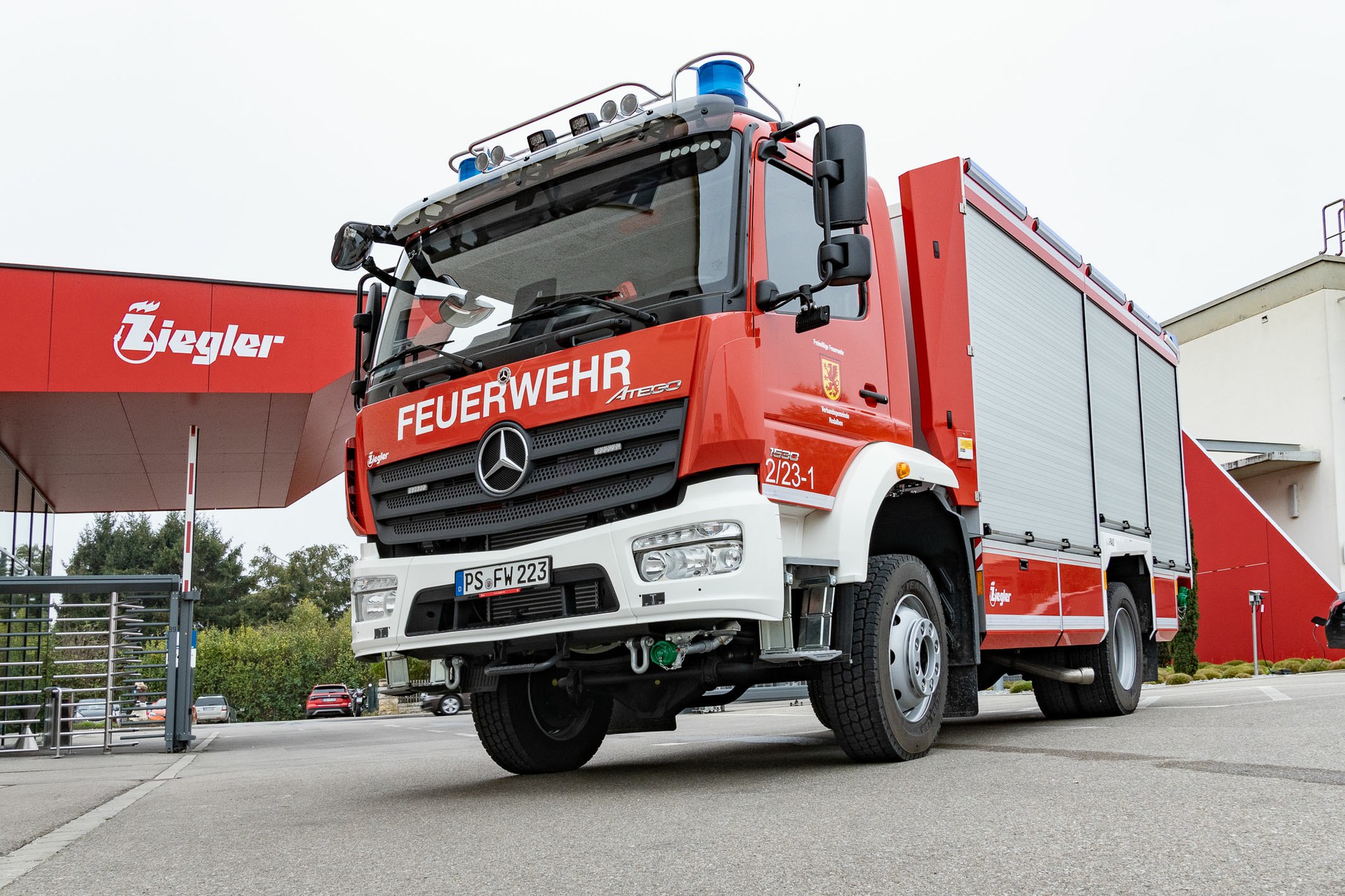 ZIEGLER TLF 3000 an die FF Rodalben — ZIEGLER Feuerwehrfahrzeuge