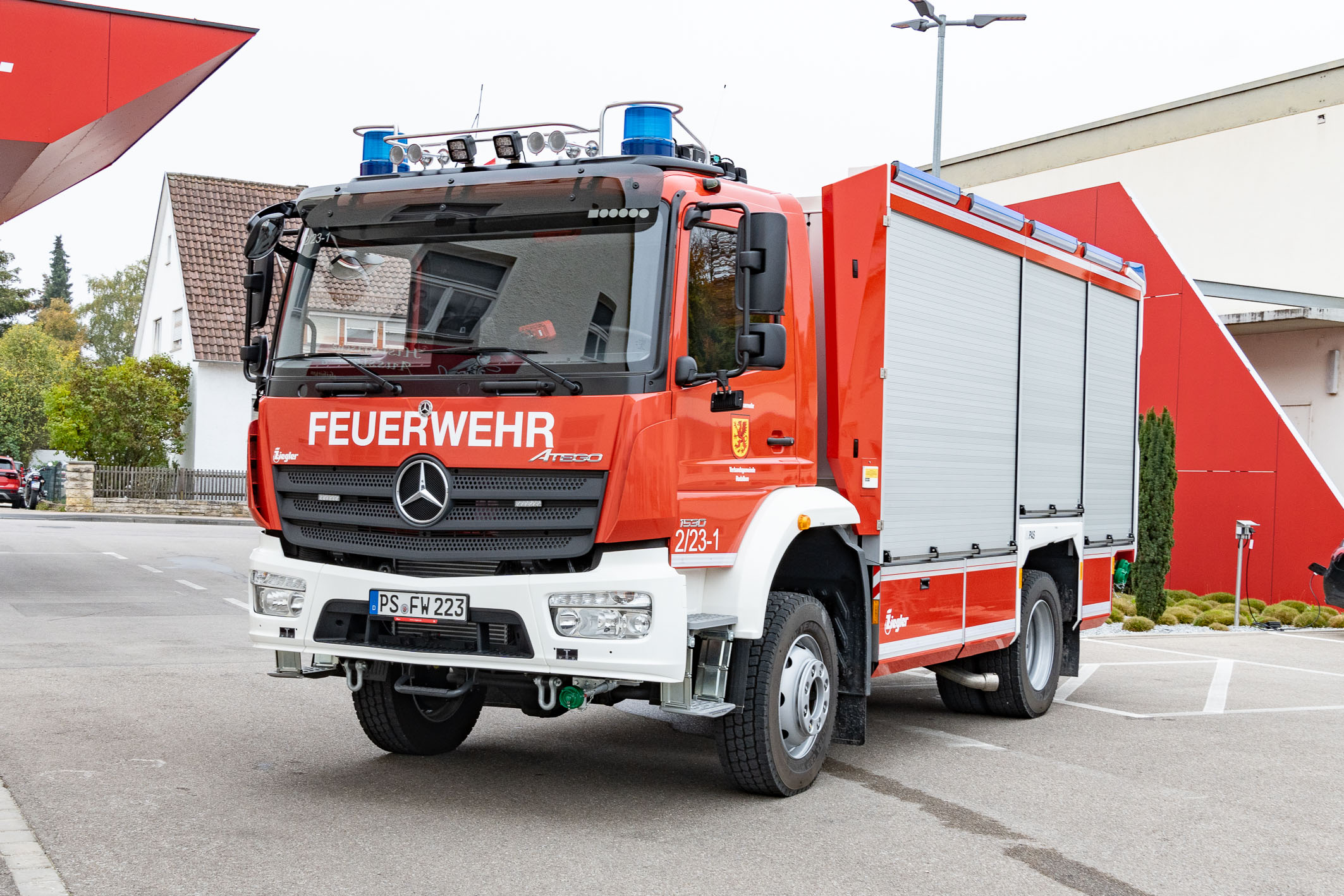 ZIEGLER TLF 3000 an die FF Rodalben — ZIEGLER Feuerwehrfahrzeuge