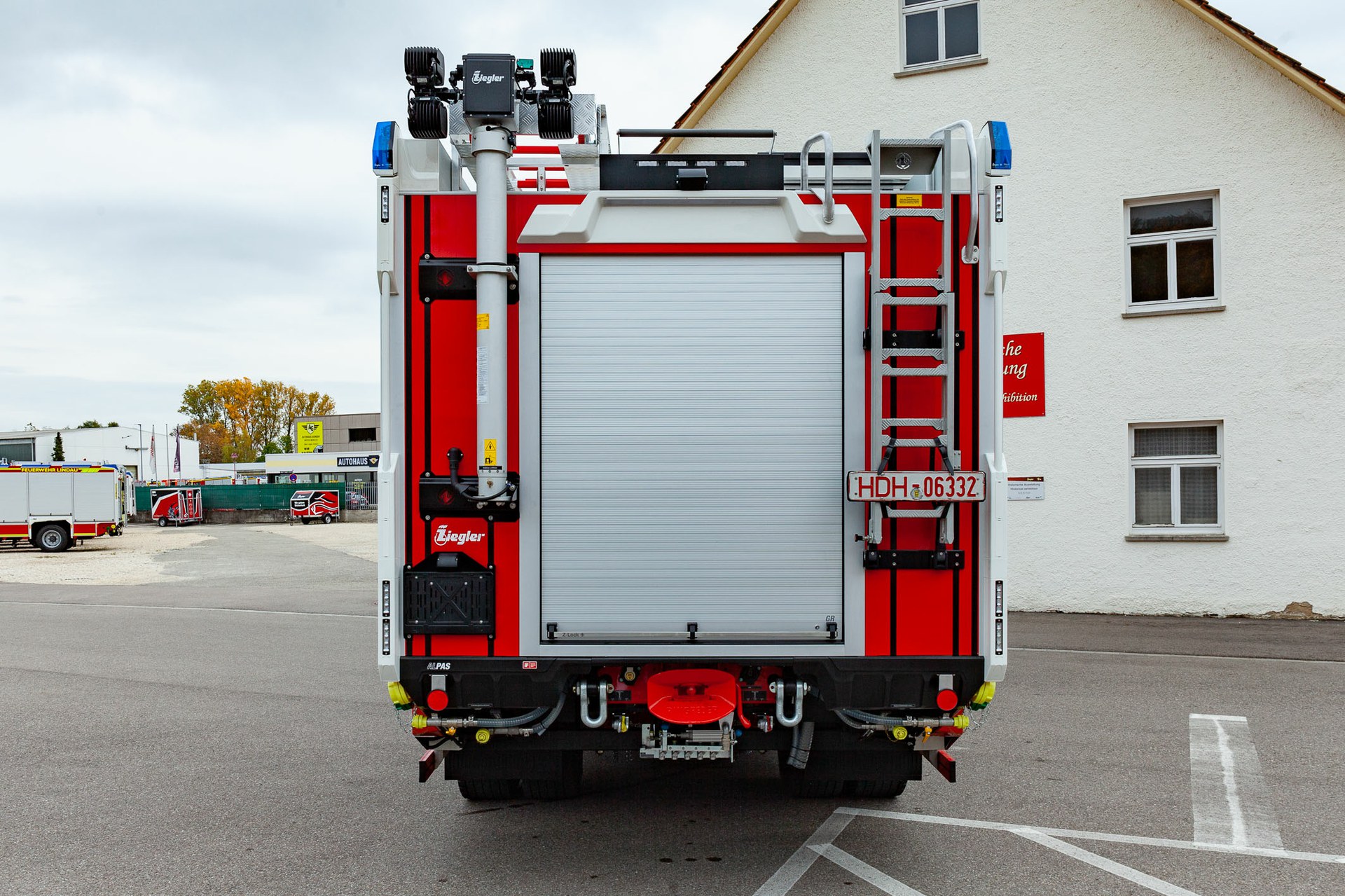 ZIEGLER TLF 4000 an die FF Wertheim — ZIEGLER Feuerwehrfahrzeuge