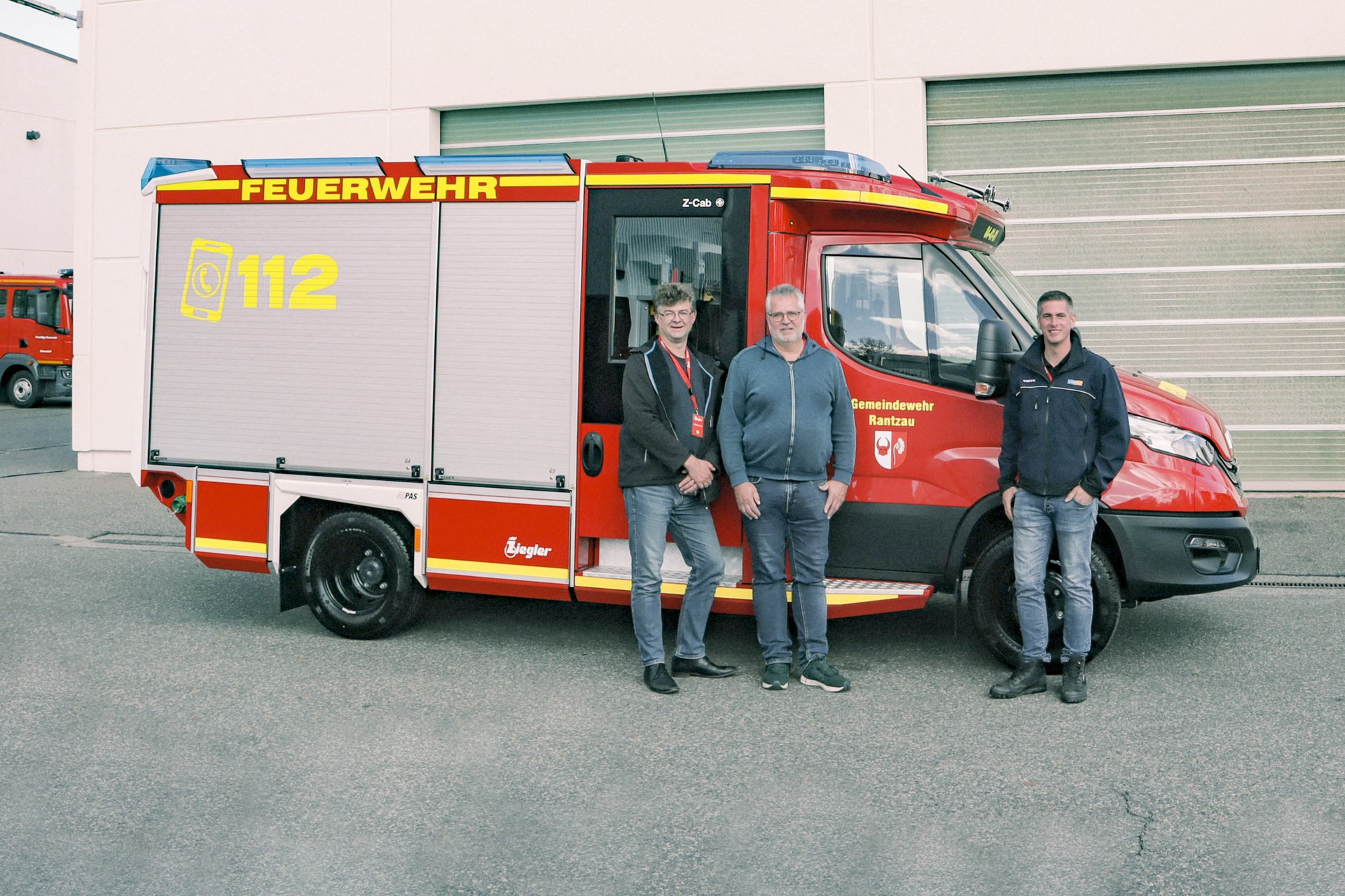 ZIEGLER TSF-W an die FF Rantzau — ZIEGLER Feuerwehrfahrzeuge