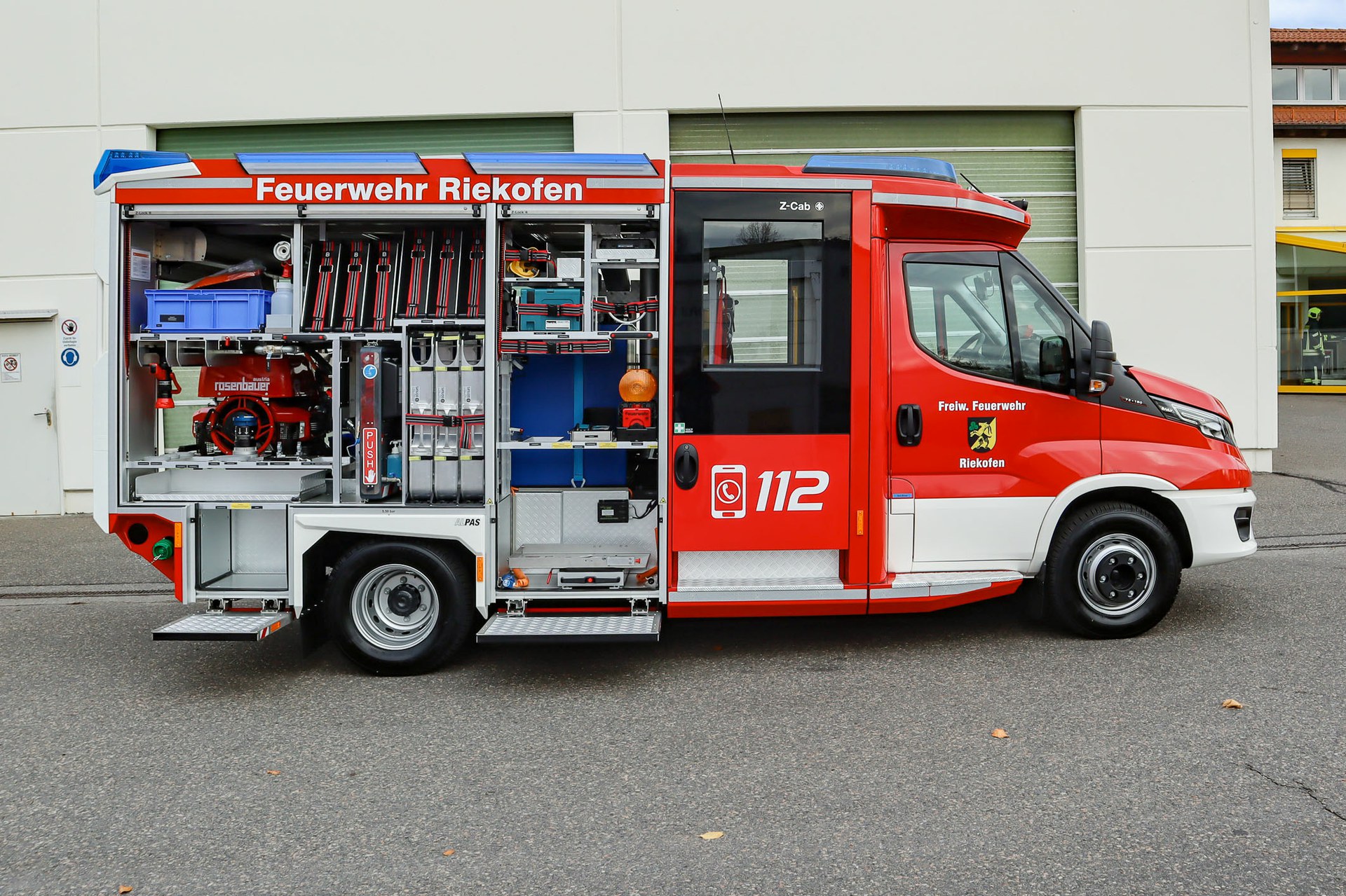 ZIEGLER TSF-W an die FF Riekofen — ZIEGLER Feuerwehrfahrzeuge