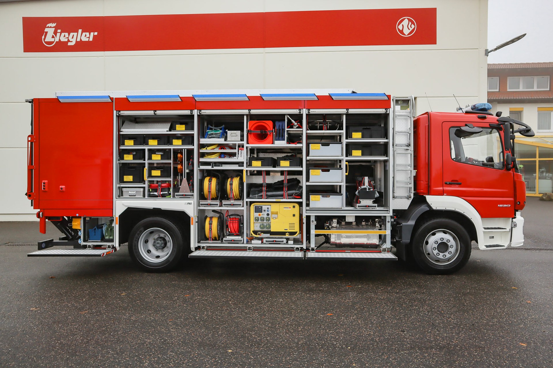 ZIEGLER GW-G to the fire department of Kempen — ZIEGLER Feuerwehrfahrzeuge