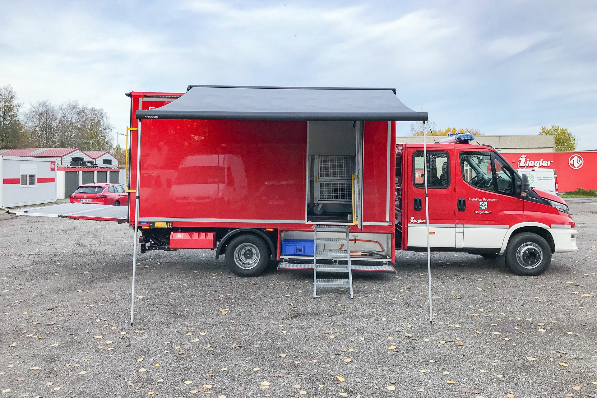 ZIEGLER GW-L 1 to the fire department of Bargenstedt — ZIEGLER Feuerwehrfahrzeuge