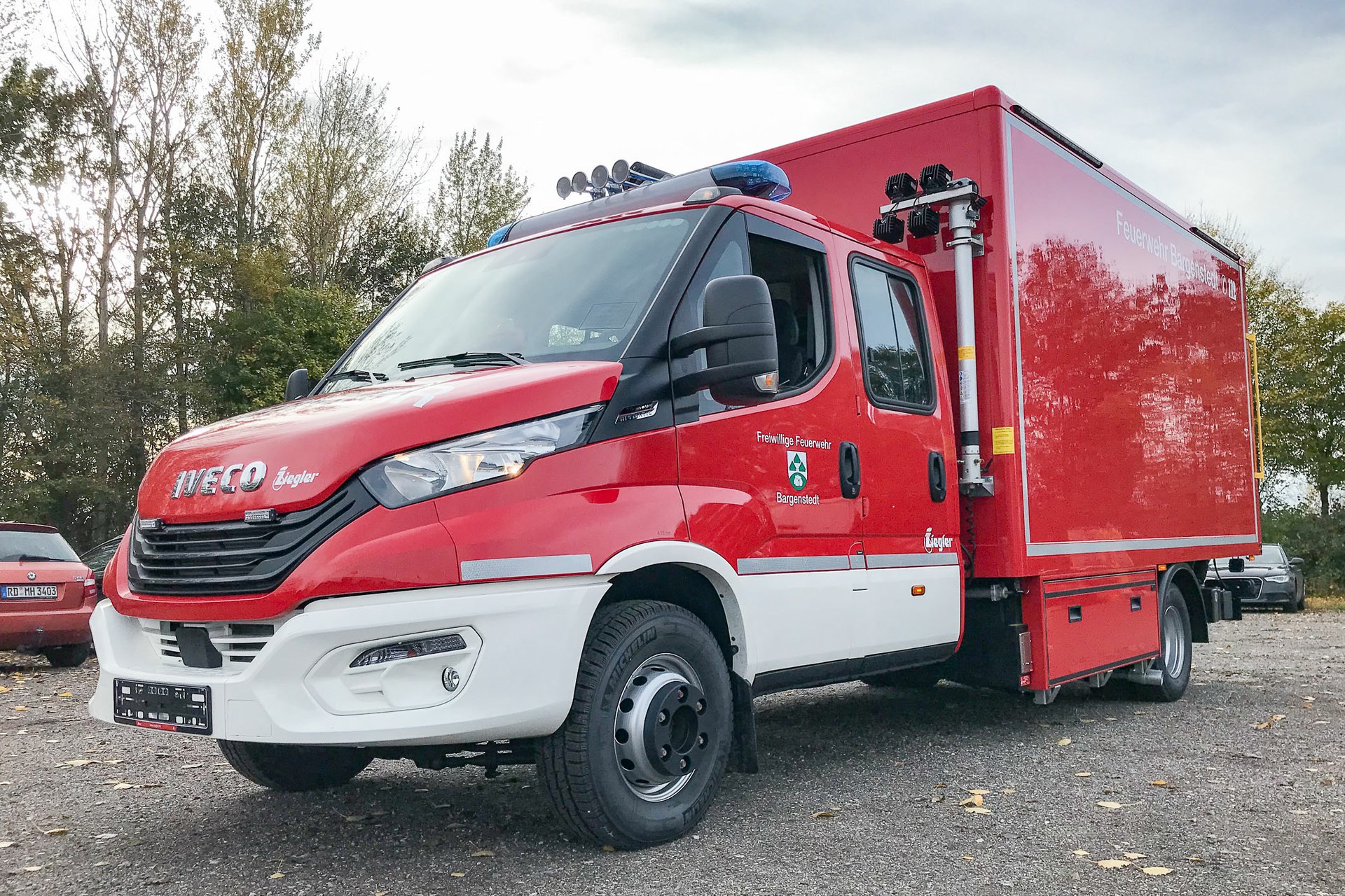 ZIEGLER GW-L 1 to the fire department of Bargenstedt — ZIEGLER Feuerwehrfahrzeuge