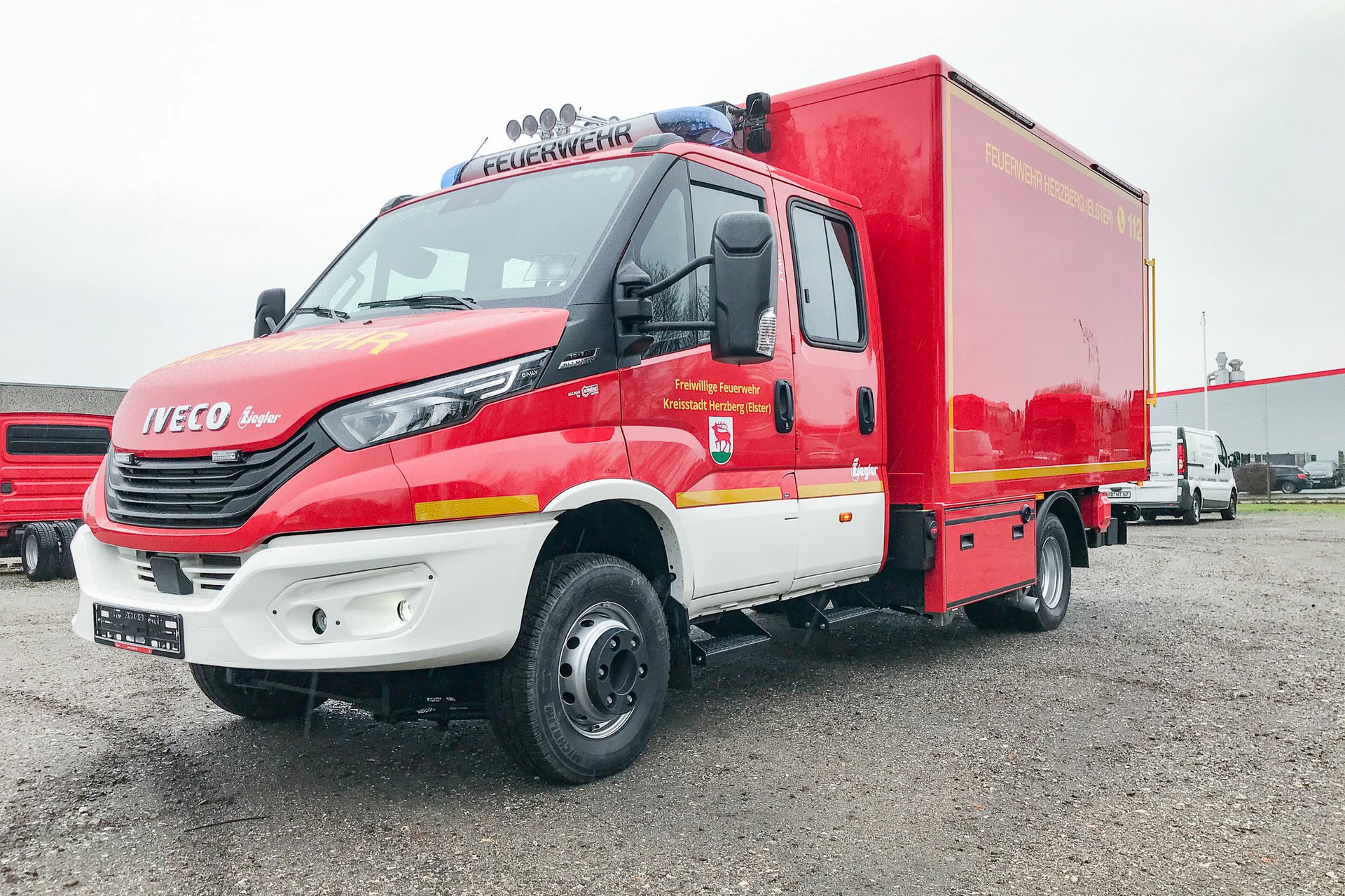 ZIEGLER GW-L 1 to the fire department of Herzberg Elster — ZIEGLER Feuerwehrfahrzeuge
