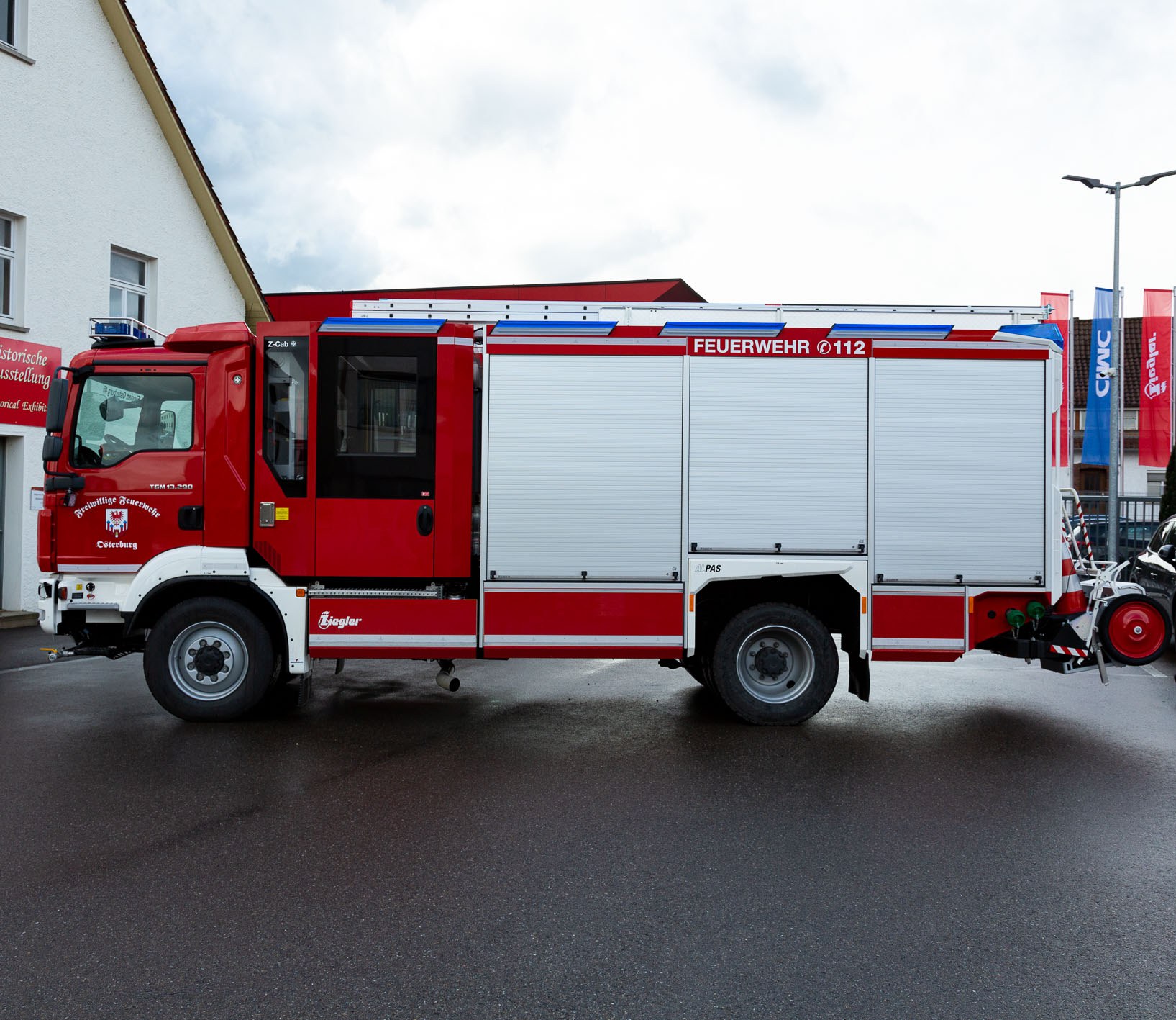 ZIEGLER HLF 20 an die FF Osterburg — ZIEGLER Feuerwehrfahrzeuge