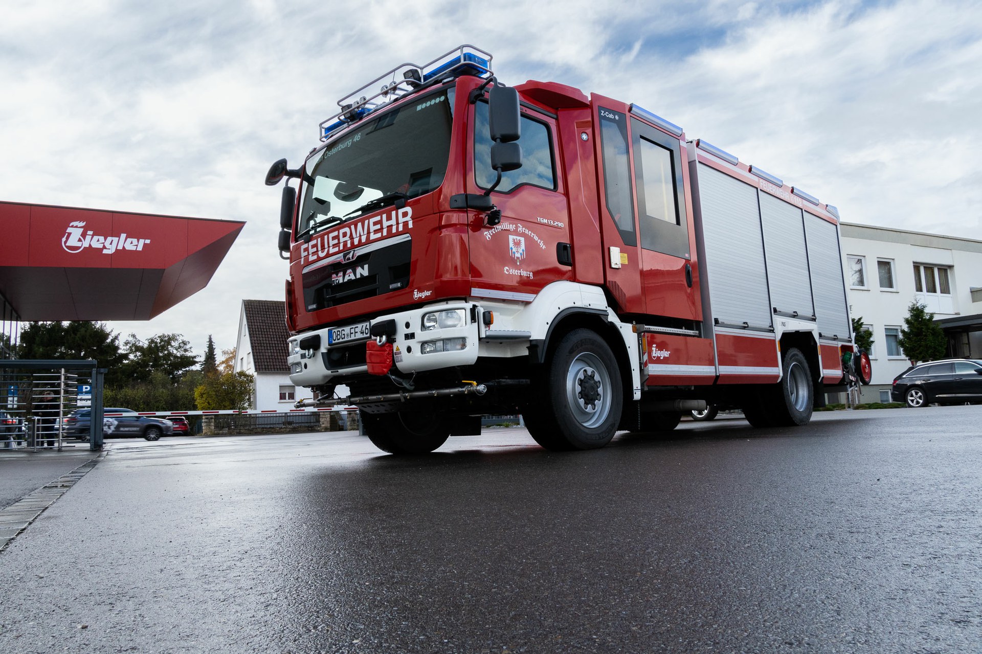ZIEGLER HLF 20 an die FF Osterburg — ZIEGLER Feuerwehrfahrzeuge