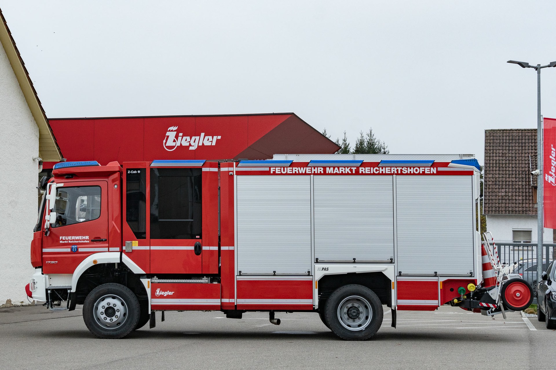 ZIEGLER HLF 20 an die FF Reichertshofen — ZIEGLER Feuerwehrfahrzeuge