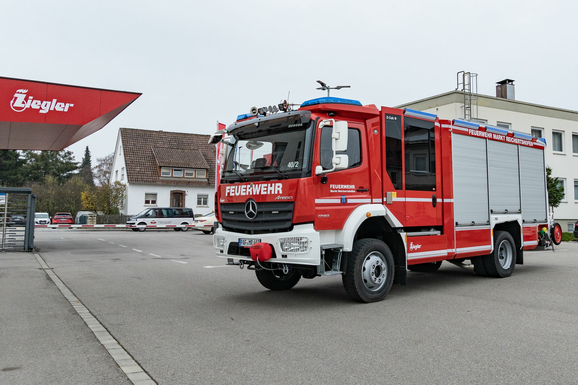 ZIEGLER HLF 20 an die FF Reichertshofen — ZIEGLER Feuerwehrfahrzeuge