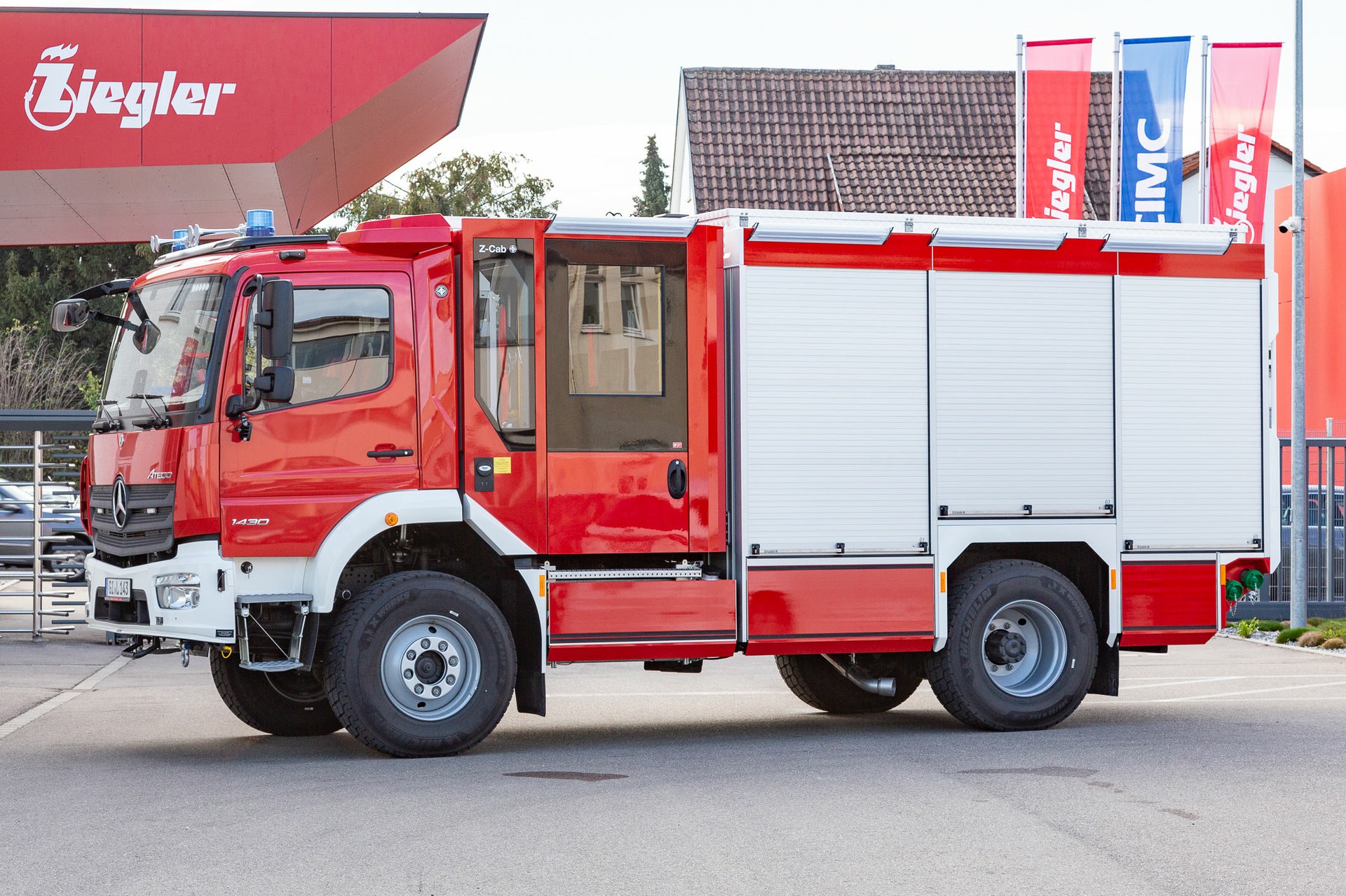 ZIEGLER LF 10 to the fire department of Lich — ZIEGLER Feuerwehrfahrzeuge