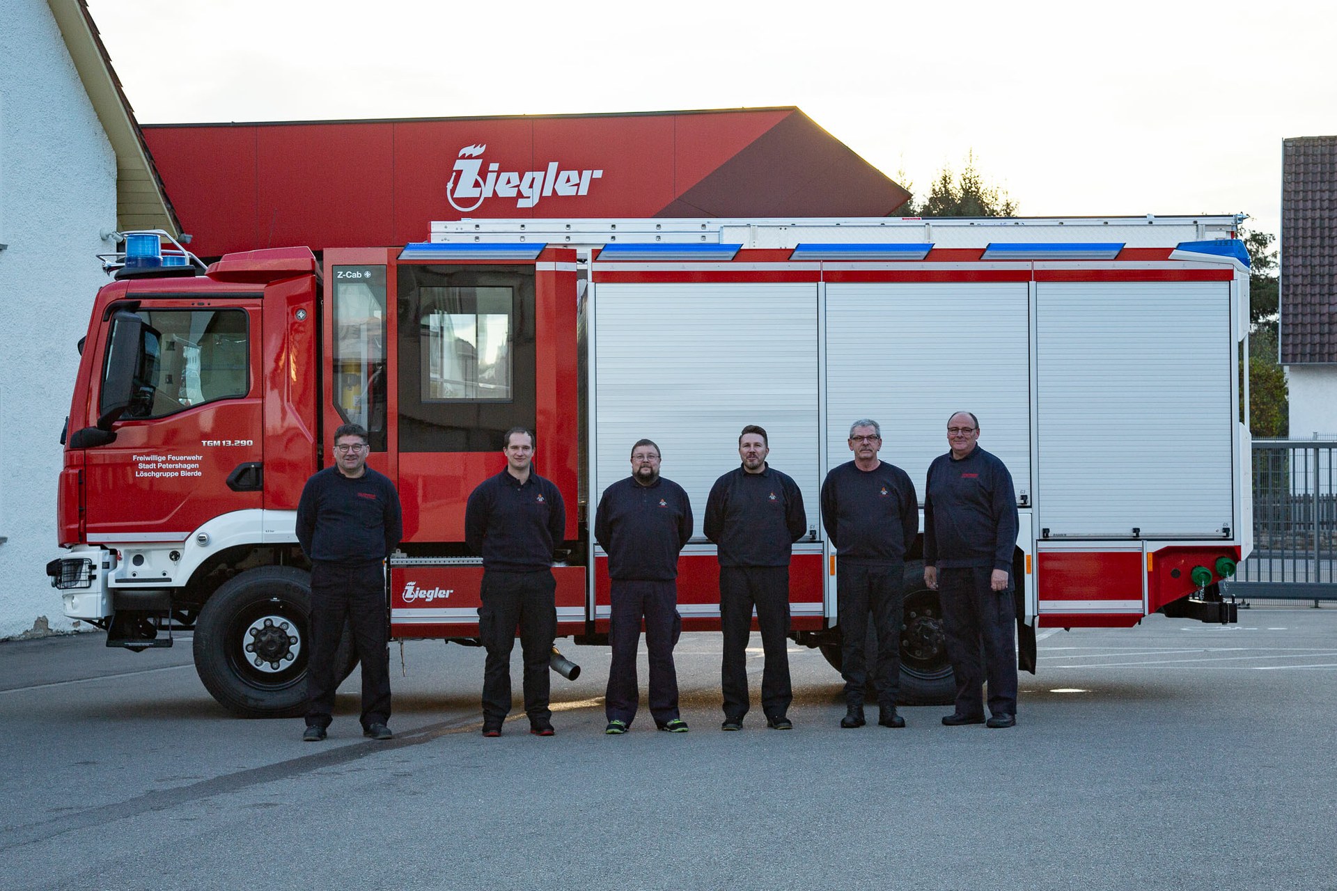 ZIEGLER LF 20 an die FF Petershagen - Bierde — ZIEGLER Feuerwehrfahrzeuge