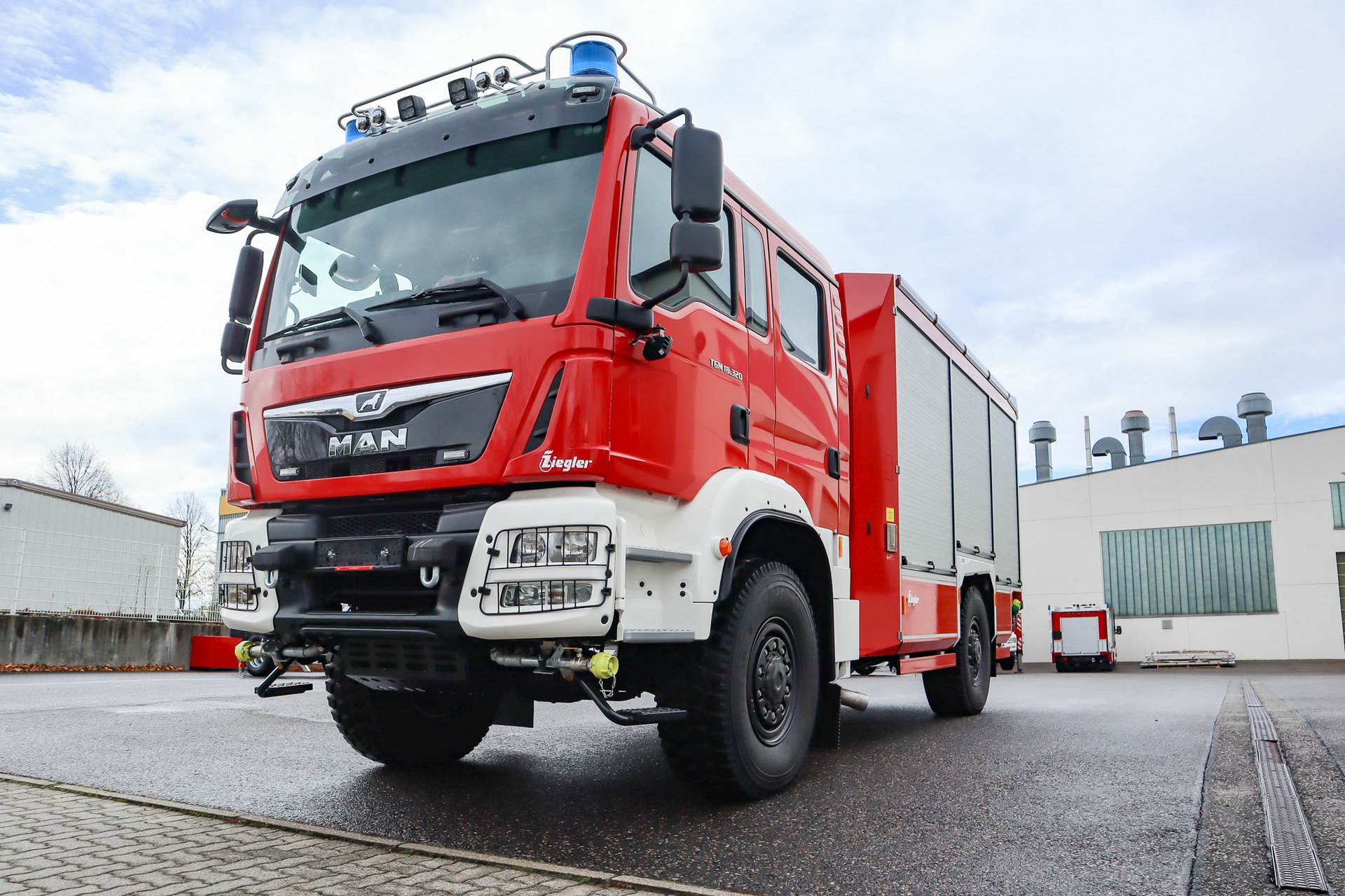 ZIEGLER TLF 3000 to the fire department of Fürstenau — ZIEGLER Feuerwehrfahrzeuge
