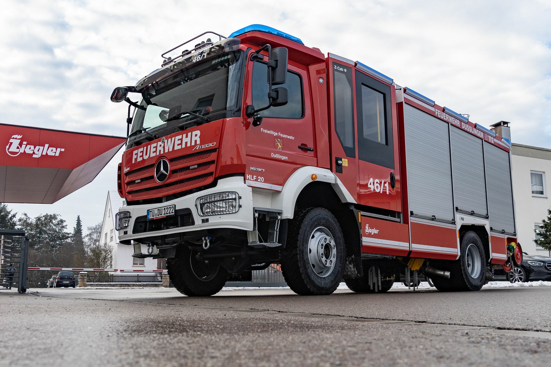 ZIEGLER HLF 20 to the fire department of Dußlingen — ZIEGLER ...