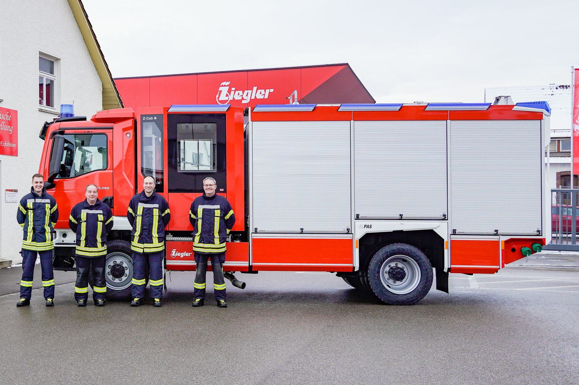 ZIEGLER HLF 20 an die FF Hambergen — ZIEGLER Feuerwehrfahrzeuge