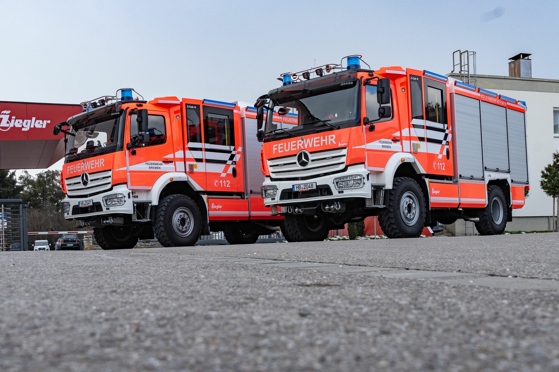 Zwei ZIEGLER LF 10 an die FF Bremen — ZIEGLER Feuerwehrfahrzeuge