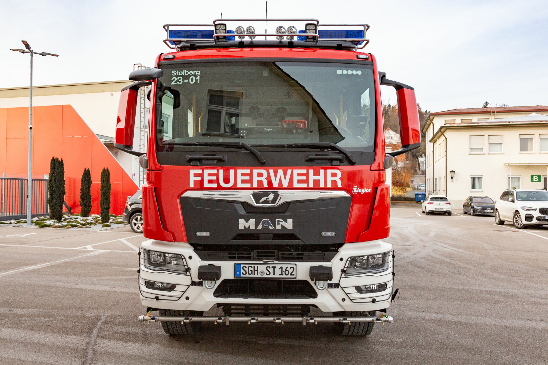 ZIEGLER TLF 3000 an die FF Stolberg — ZIEGLER Feuerwehrfahrzeuge