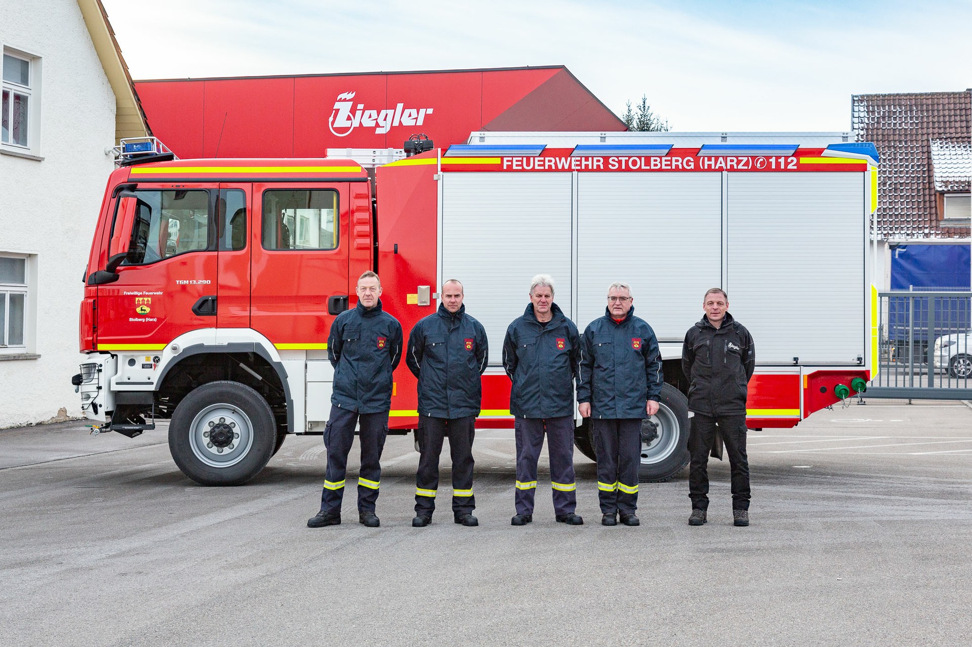 ZIEGLER TLF 3000 an die FF Stolberg — ZIEGLER Feuerwehrfahrzeuge