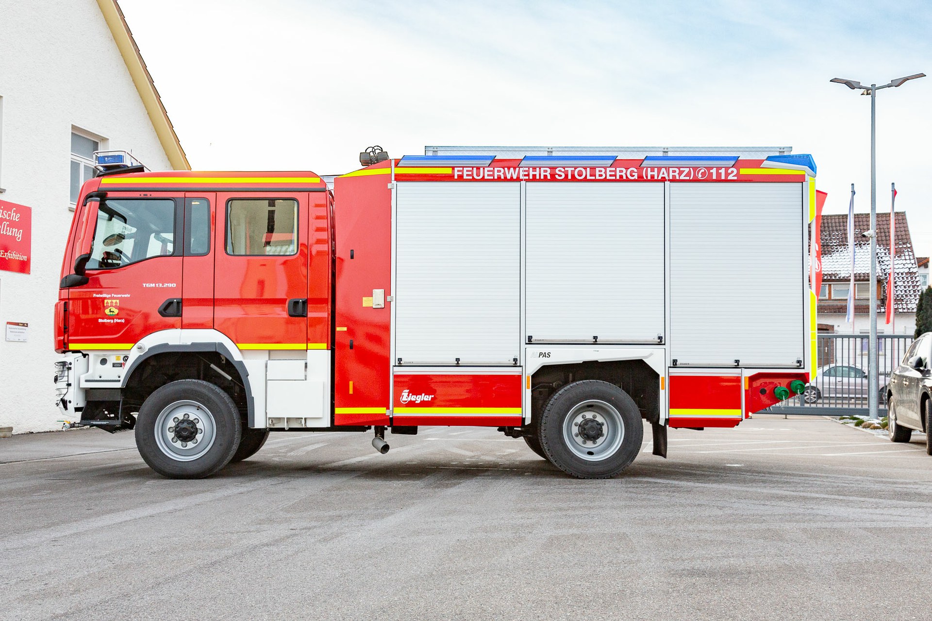 ZIEGLER TLF 3000 an die FF Stolberg — ZIEGLER Feuerwehrfahrzeuge