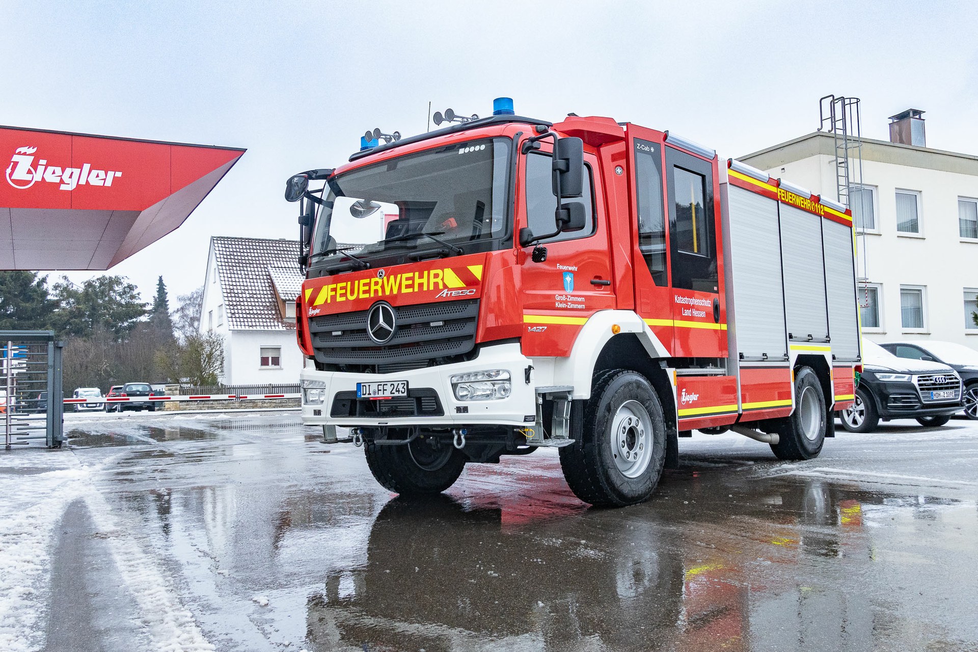 ZIEGLER LF 10 KatS an die FF Groß Zimmern — ZIEGLER Feuerwehrfahrzeuge