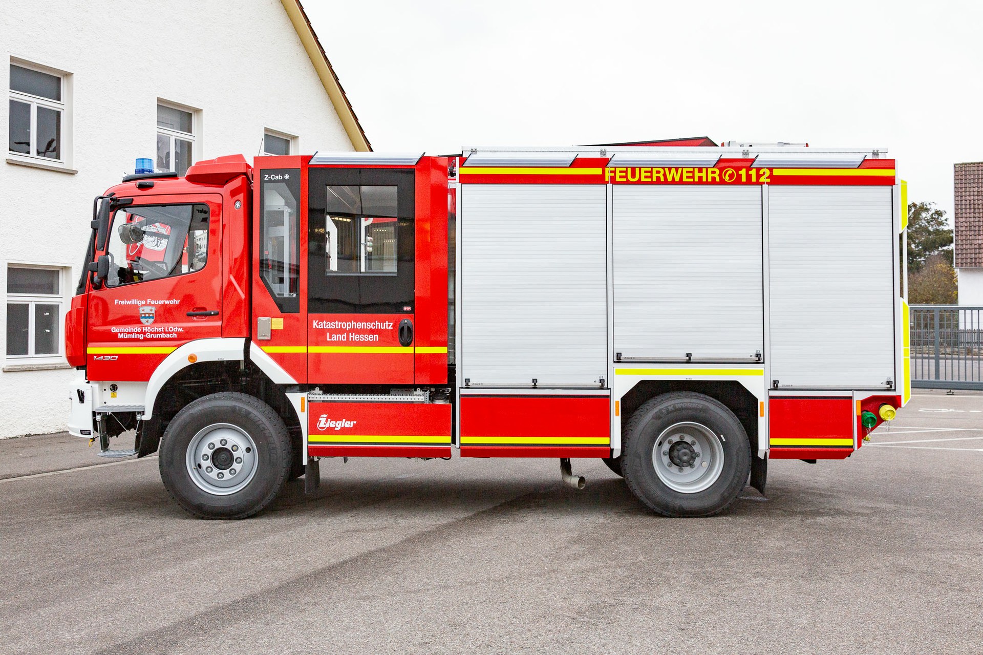 ZIEGLER LF 10 KatS an die FF Höchst — ZIEGLER Feuerwehrfahrzeuge