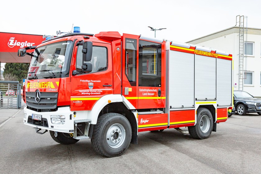 ZIEGLER LF 10 KatS an die FF Höchst — ZIEGLER Feuerwehrfahrzeuge
