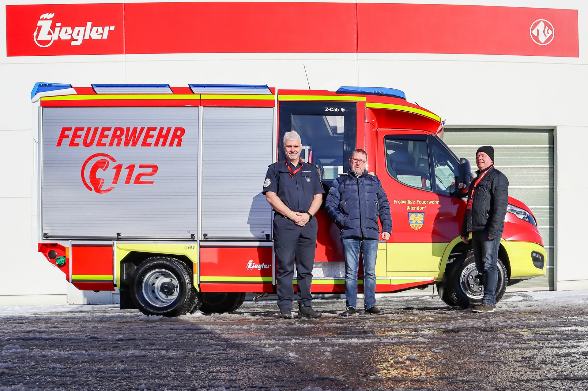 ZIEGLER TSF-W an die FF Wiendorf — ZIEGLER Feuerwehrfahrzeuge