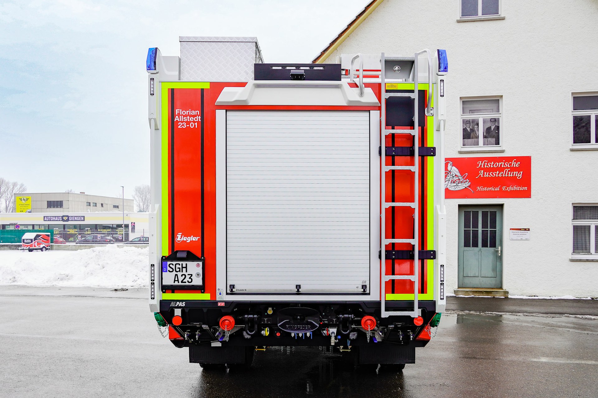 ZIEGLER TLF 3000 to the fire department of Allstedt-Zilly — ZIEGLER ...