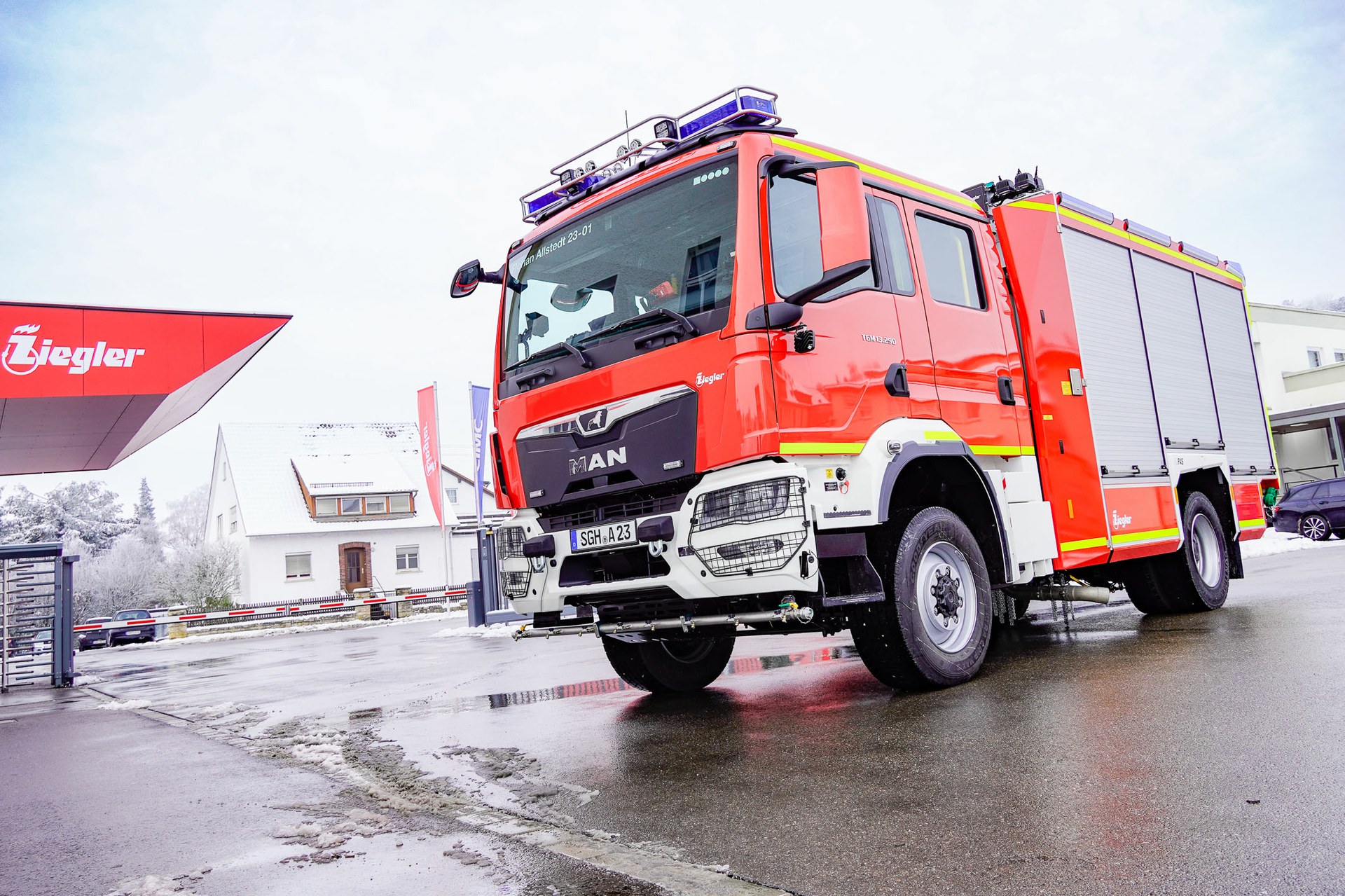 ZIEGLER TLF 3000 to the fire department of Allstedt-Zilly — ZIEGLER ...