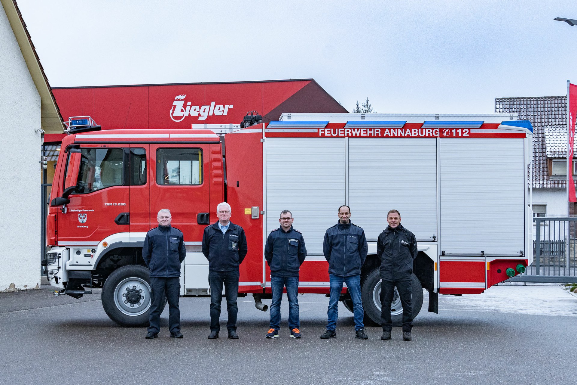 ZIEGLER TLF 3000 to the fire department of Annaburg — ZIEGLER Feuerwehrfahrzeuge