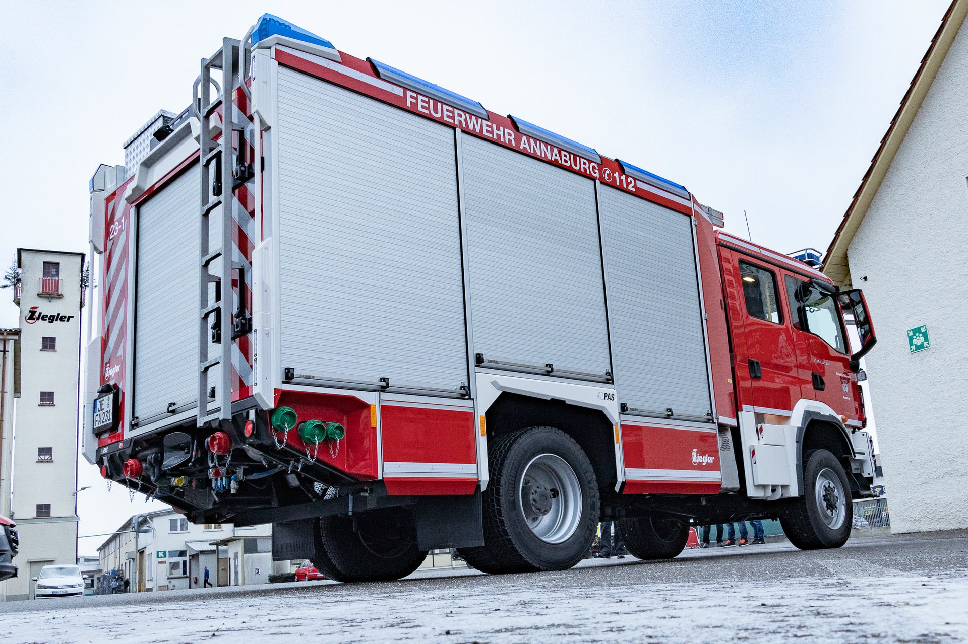 ZIEGLER TLF 3000 to the fire department of Annaburg — ZIEGLER Feuerwehrfahrzeuge