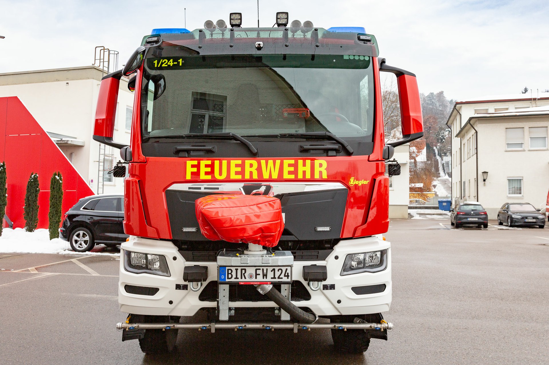 ZIEGLER TLF 4000 an die FF Birkenfeld — ZIEGLER Feuerwehrfahrzeuge