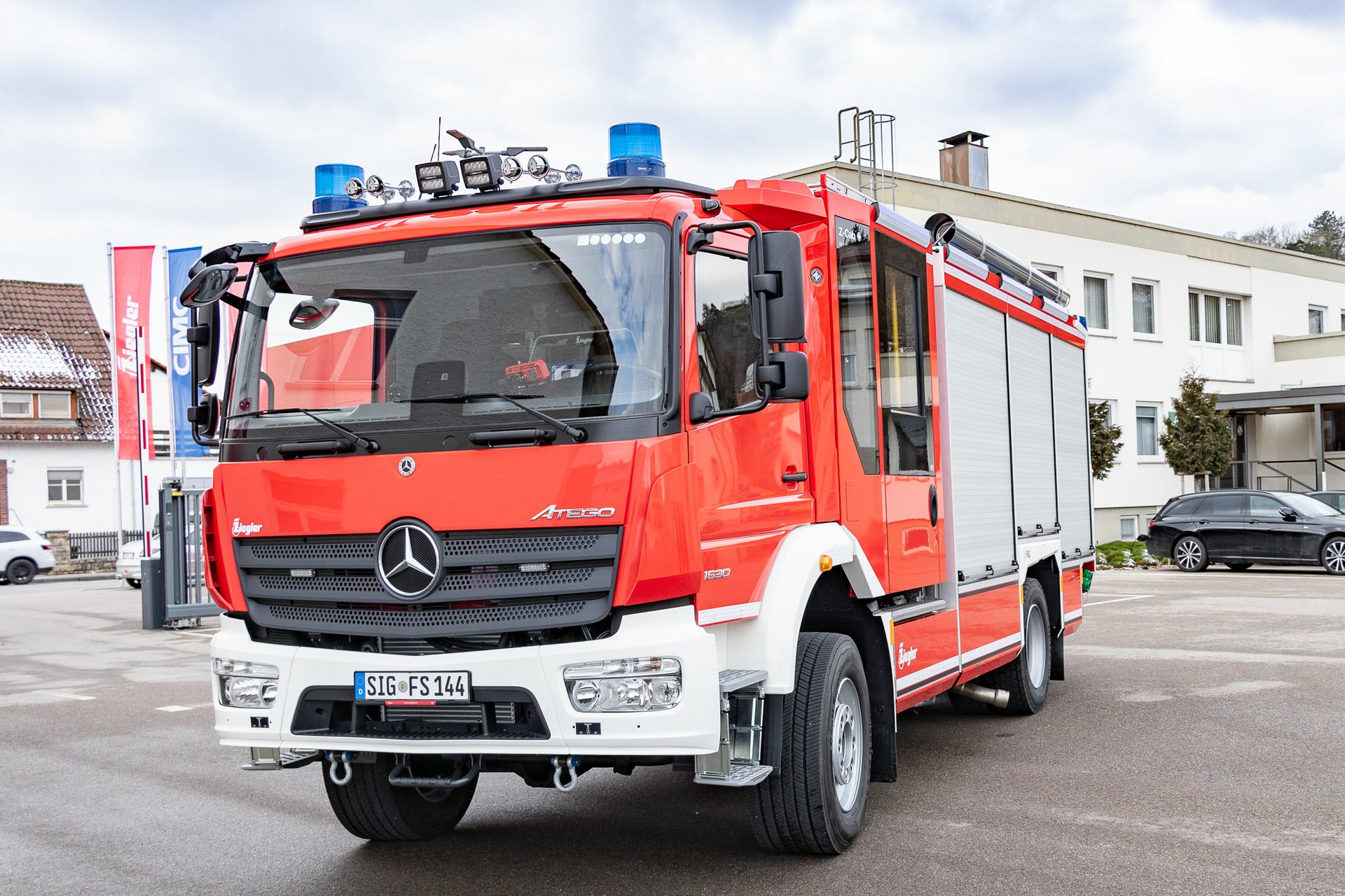 ZIEGLER LF 20 an die FF Schwenningen — ZIEGLER Feuerwehrfahrzeuge