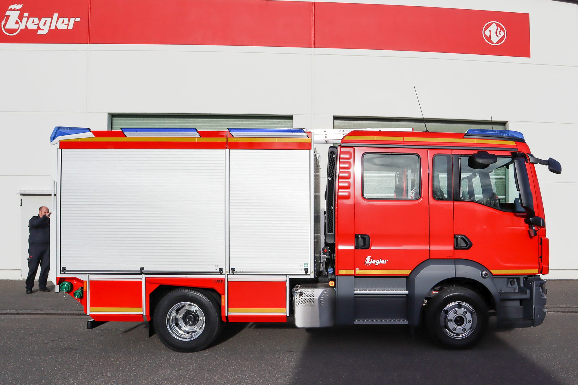 ZIEGLER MLF to the fire department of Meßstetten — ZIEGLER Feuerwehrfahrzeuge